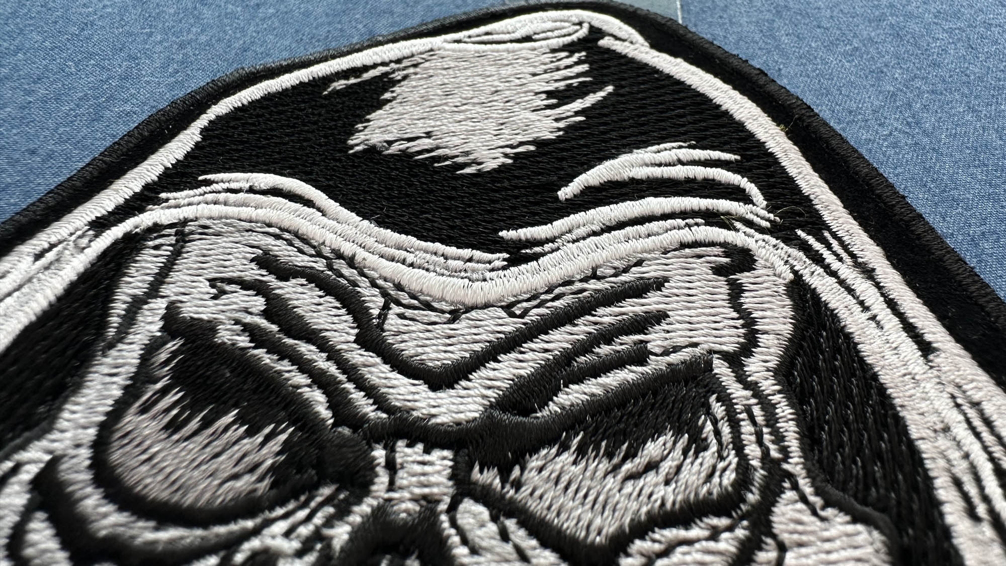 Reaper and Scythes Patch, Large Skull Patches for Biker Jackets by ...