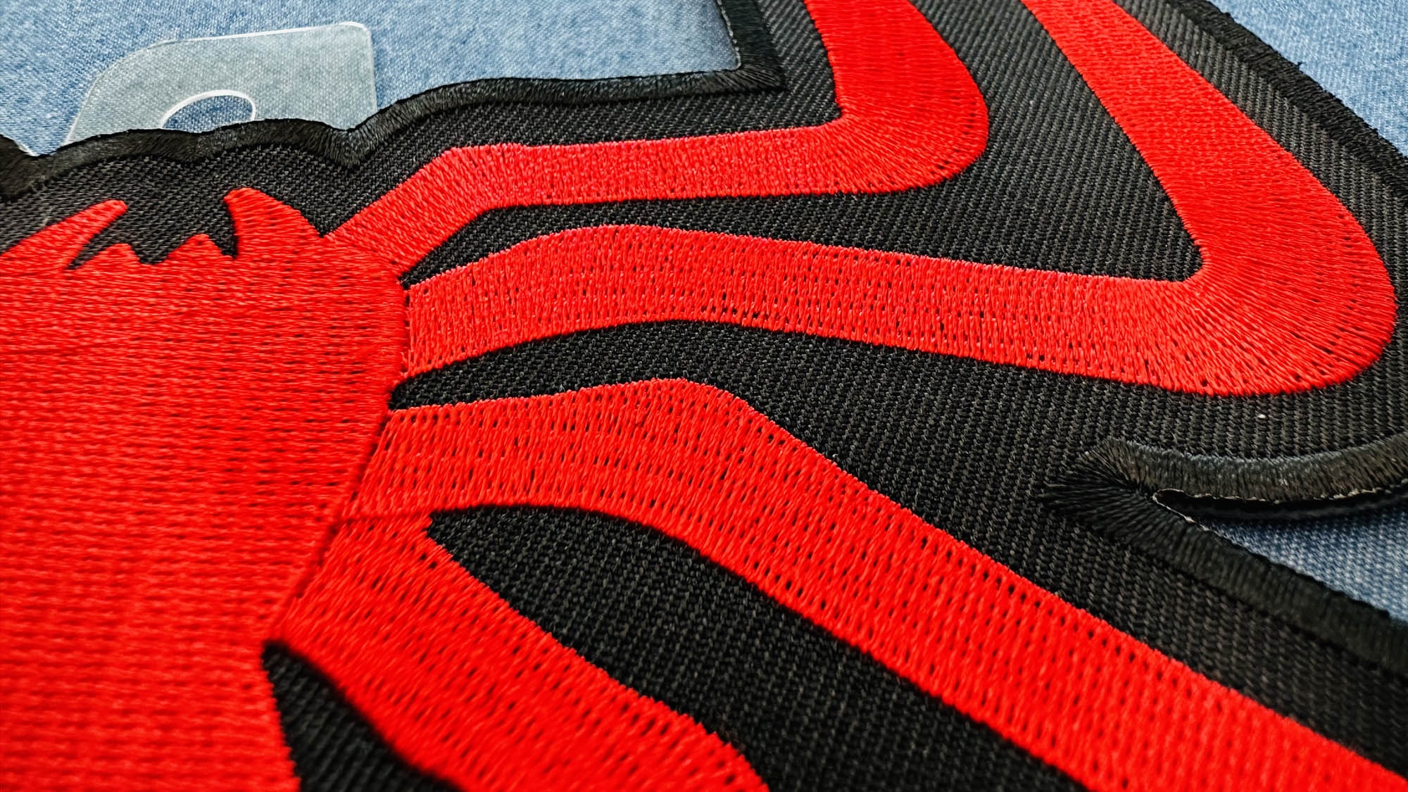 Red Spider Patch, Large Animal Patches for Jackets by Ivamis Patches