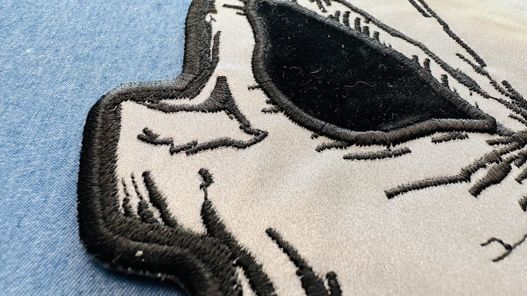 Reflective Skull Patch, Large Skull Patches for Biker Jackets by Ivamis ...