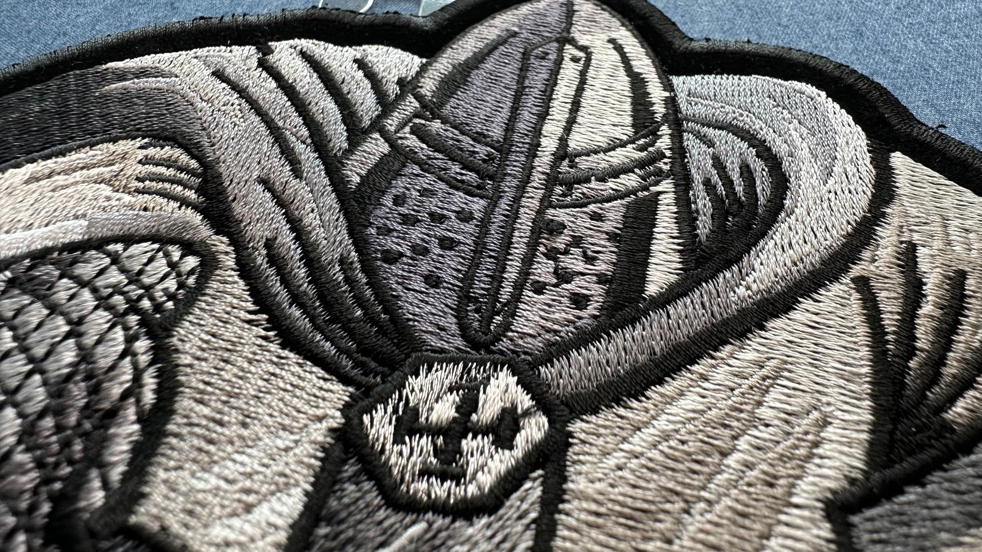 Knight Patch, Large Christian Back Patches by Ivamis Patches