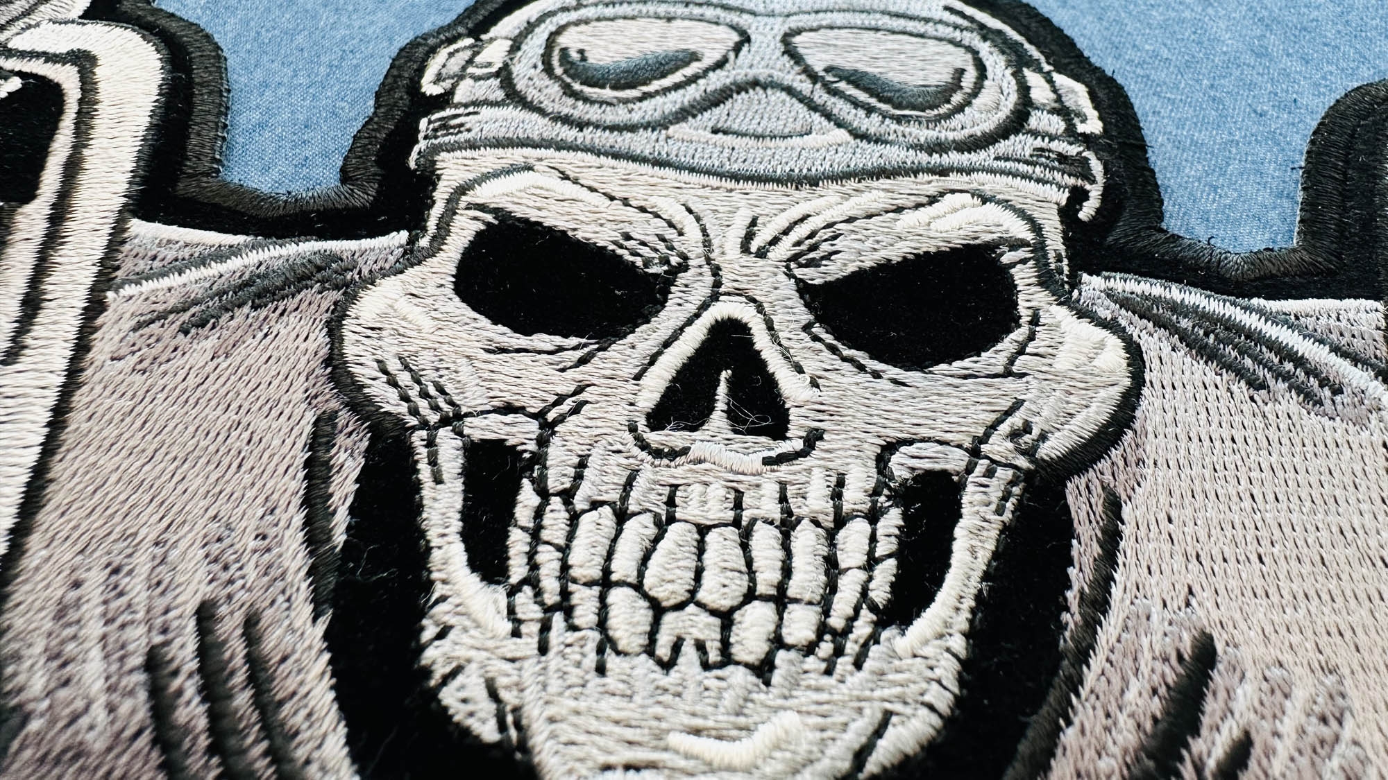 Skeleton Rider FAFO Patch, Large Skull Patches for Biker Jackets by ...