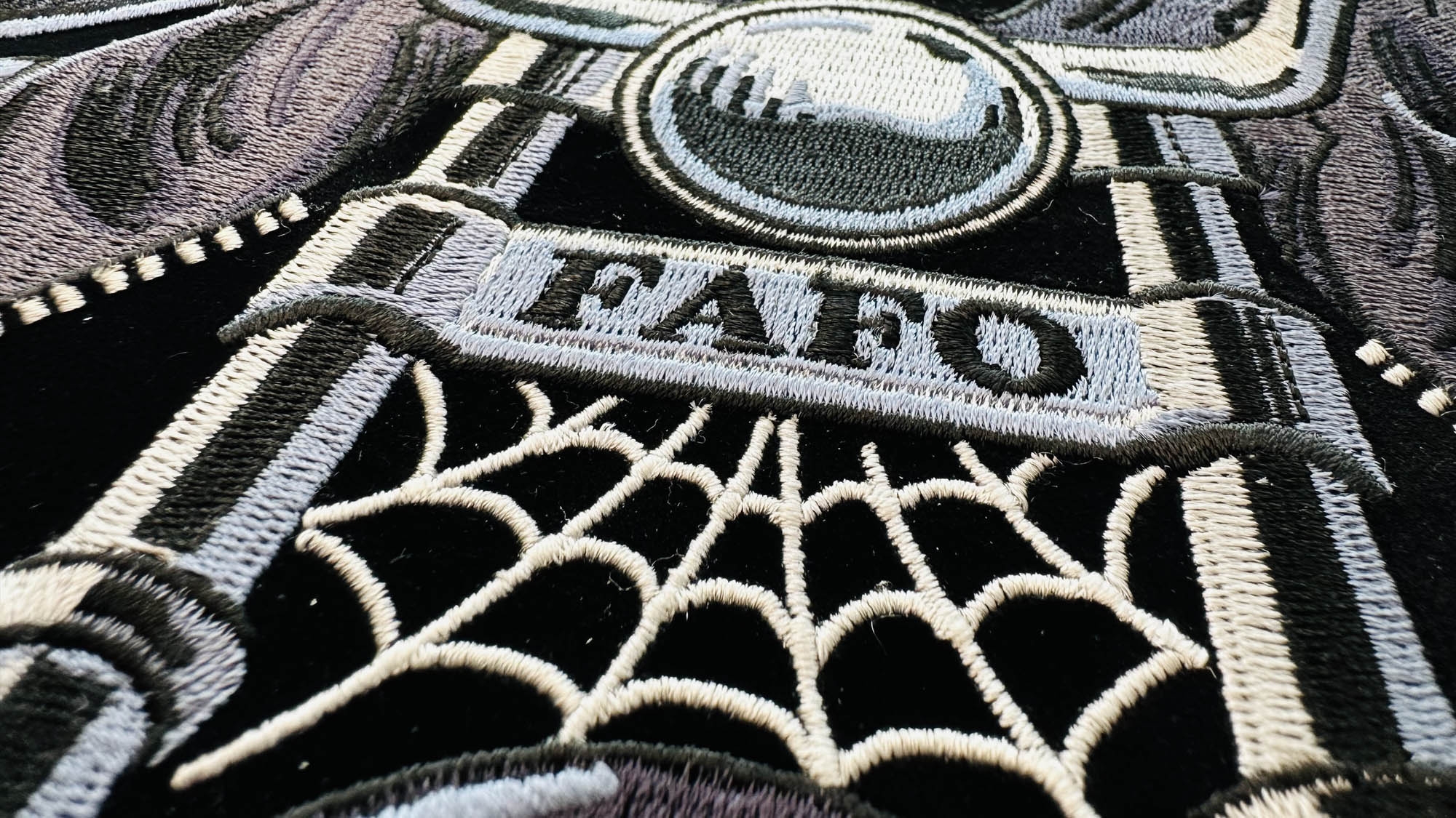 Skeleton Rider FAFO Patch, Large Skull Patches for Biker Jackets by ...