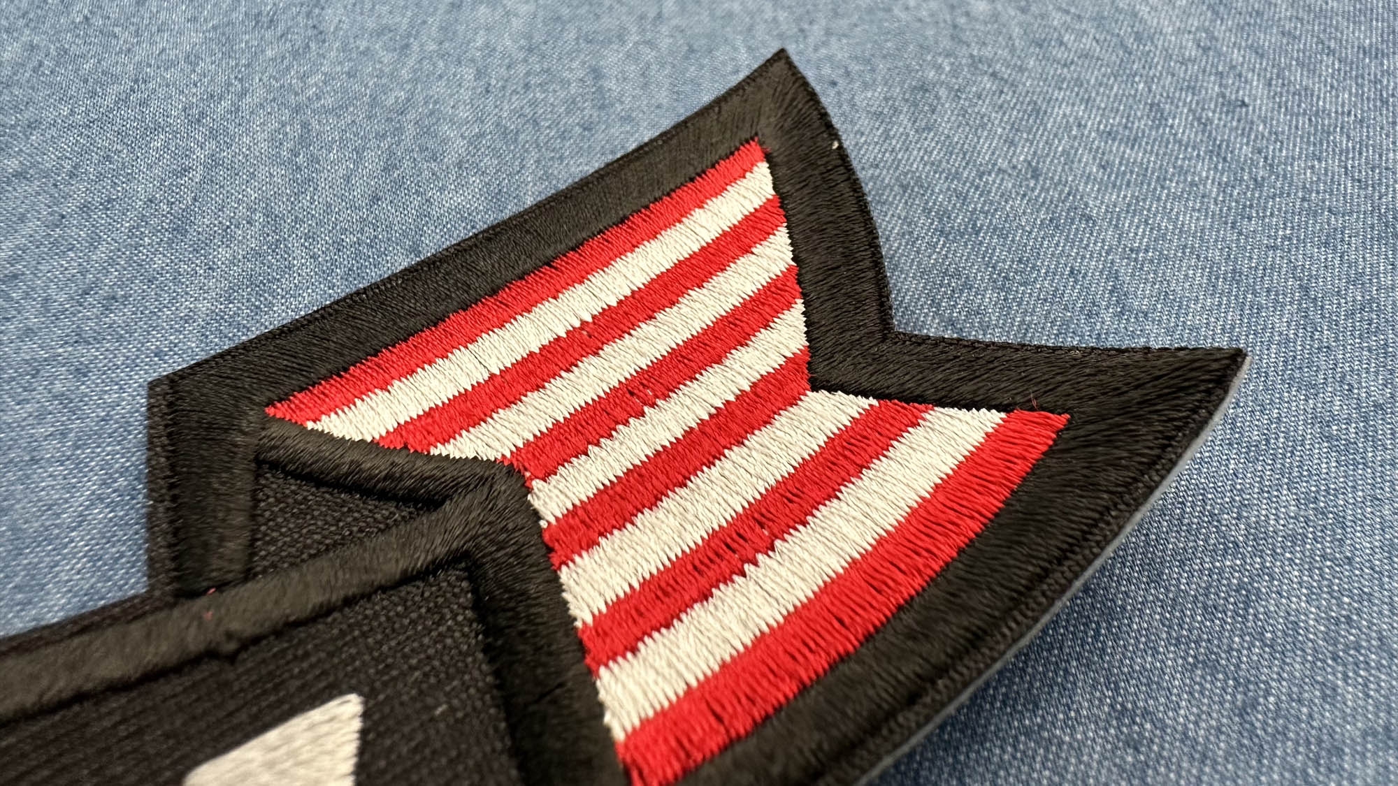 Veteran Patch, US Flag Large Rocker Patch by Ivamis Patches
