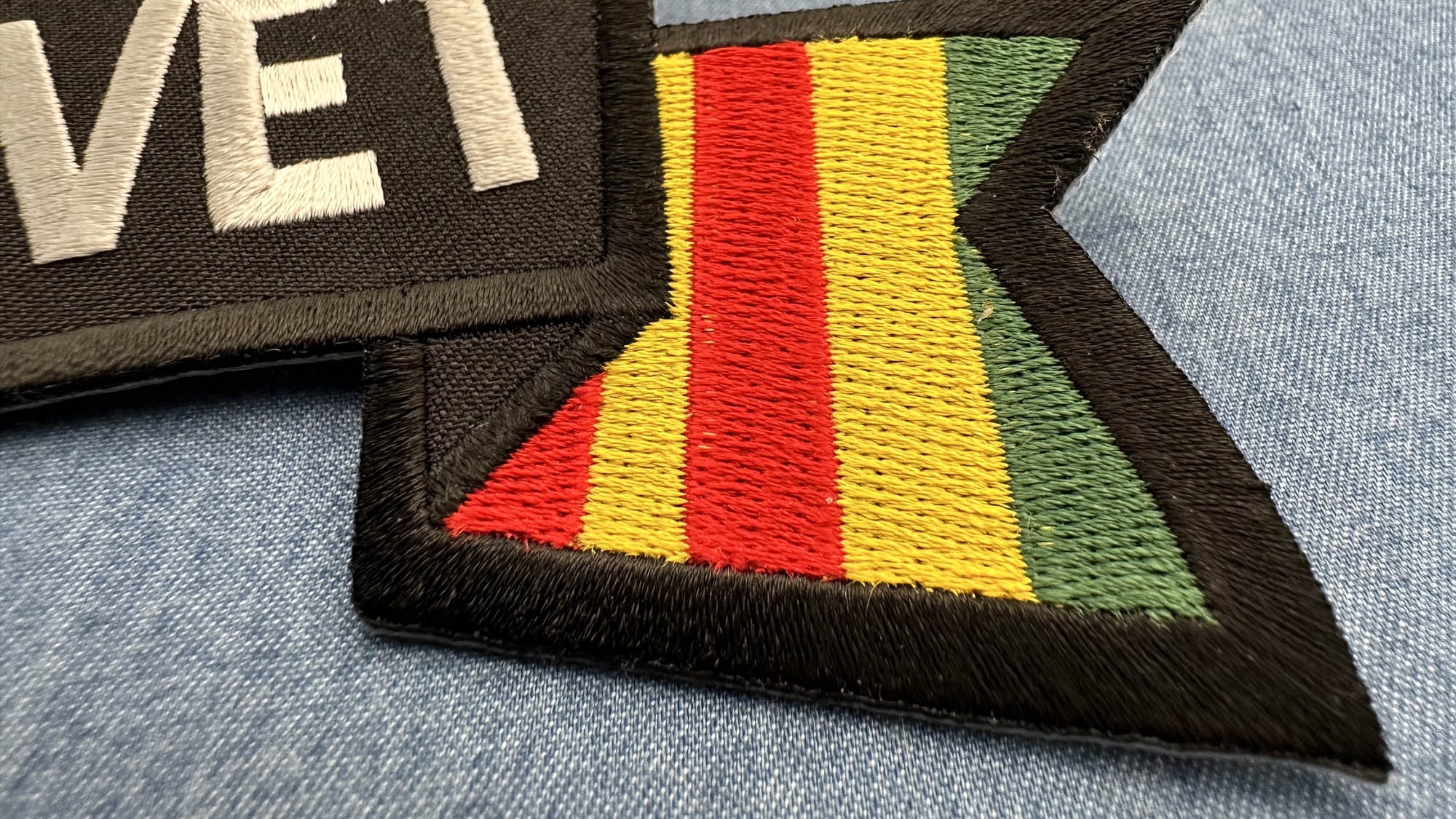 Vietnam Era Vet Patch, Large Rocker Patches by Ivamis Patches