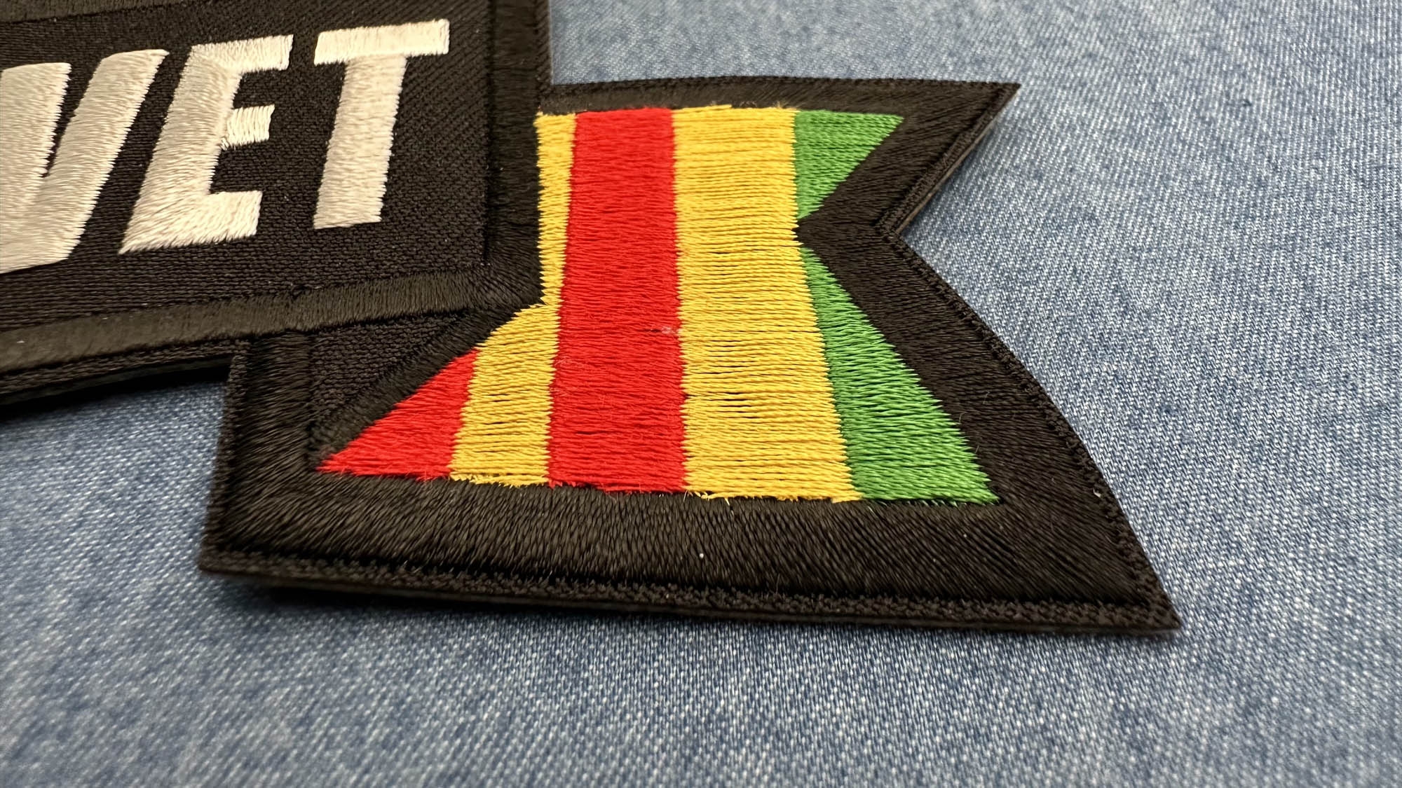 Vietnam War Vet Patch, Large Rocker Patches by Ivamis Patches