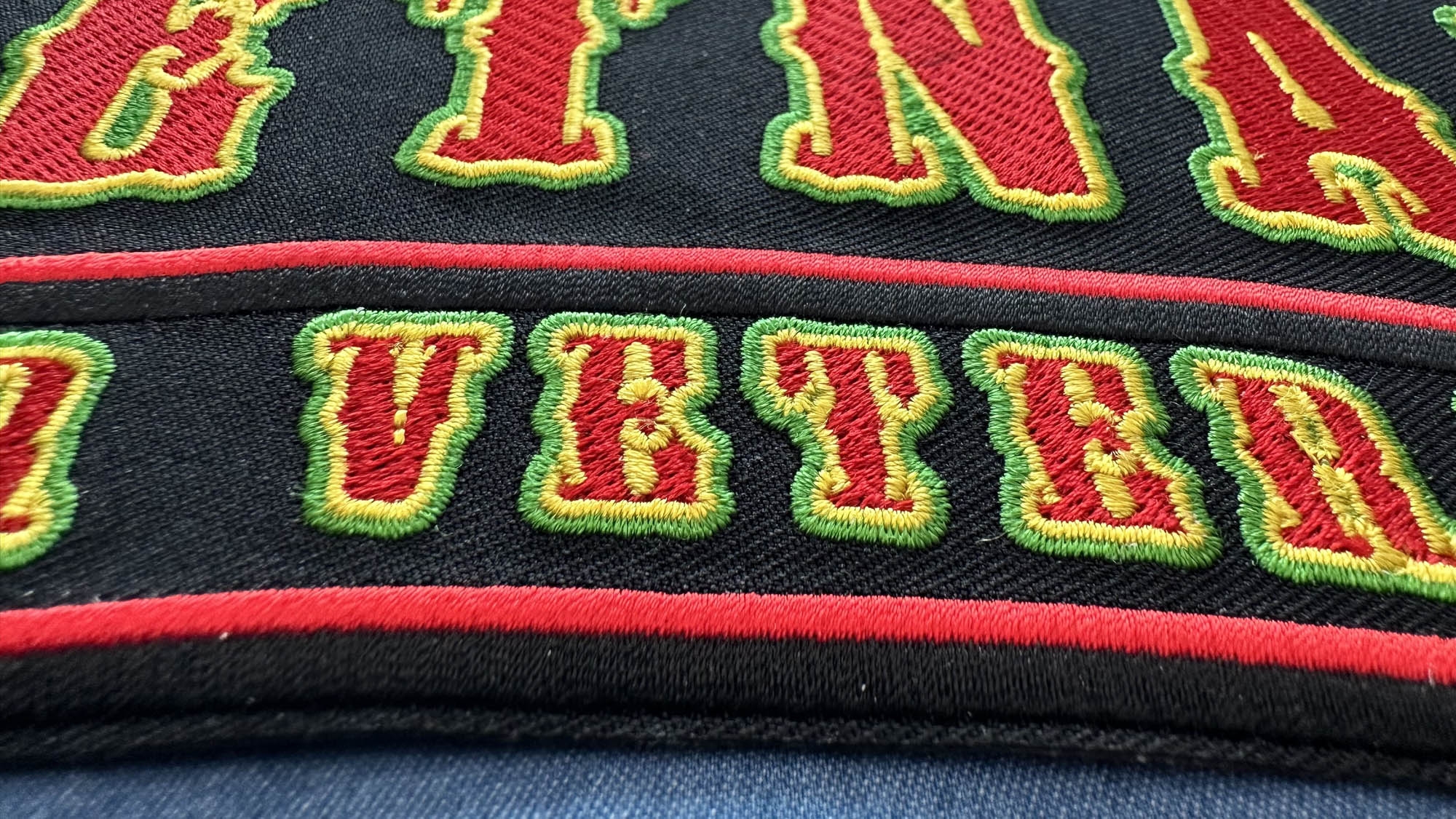 Vietnam War Veteran Patch, Large Rocker Patches by Ivamis Patches