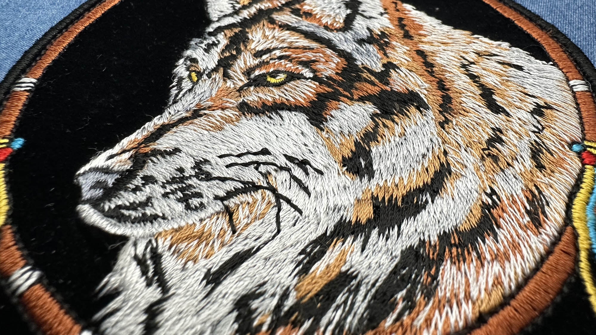 Wolf Patch, Patches for Jackets by Ivamis Patches