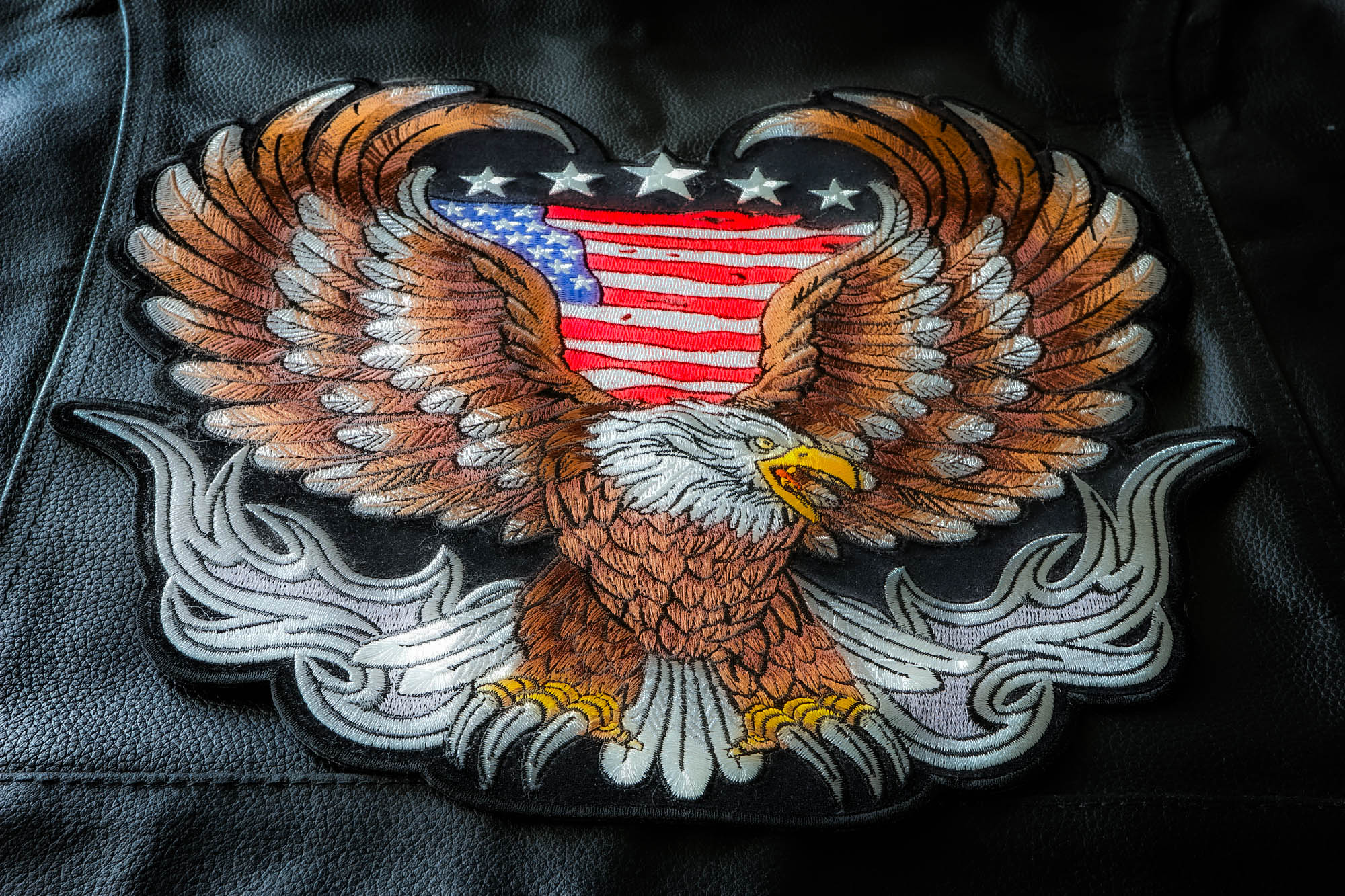 American Flag Eagle Patch, Large Eagle Patches for Jackets by Ivamis ...