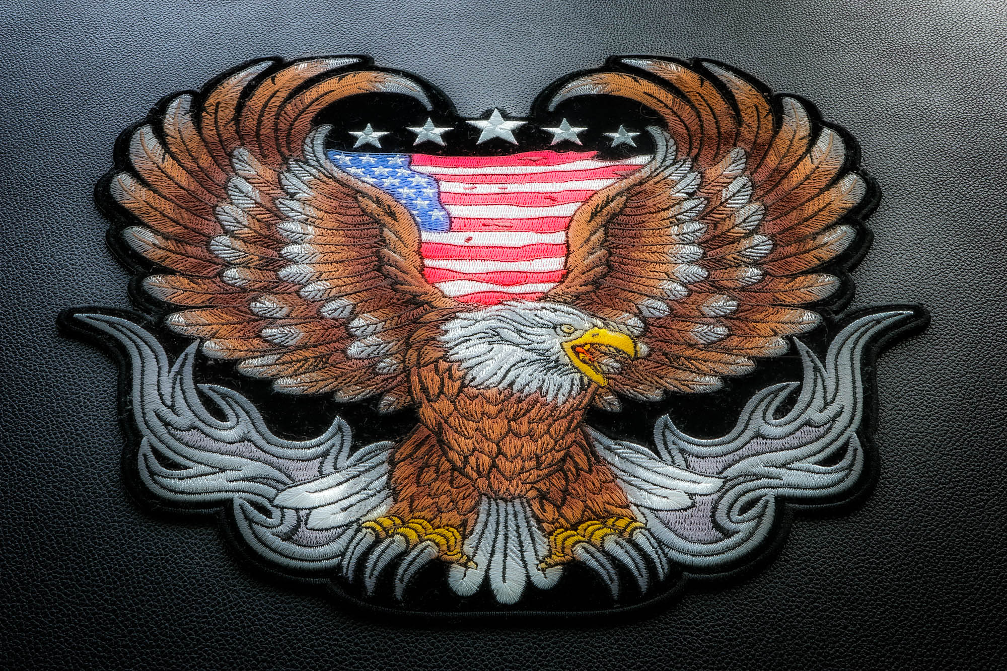 American Flag Eagle Patch, Large Eagle Patches for Jackets by Ivamis ...