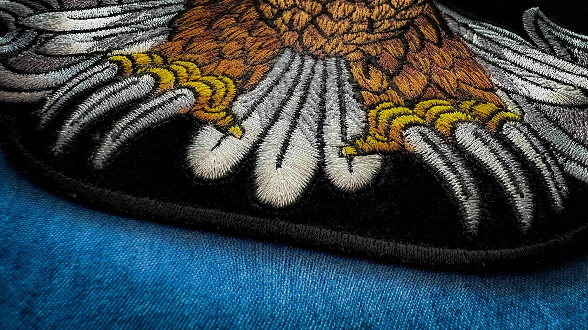 American Flag Eagle Patch, Large Eagle Patches for Jackets by Ivamis ...