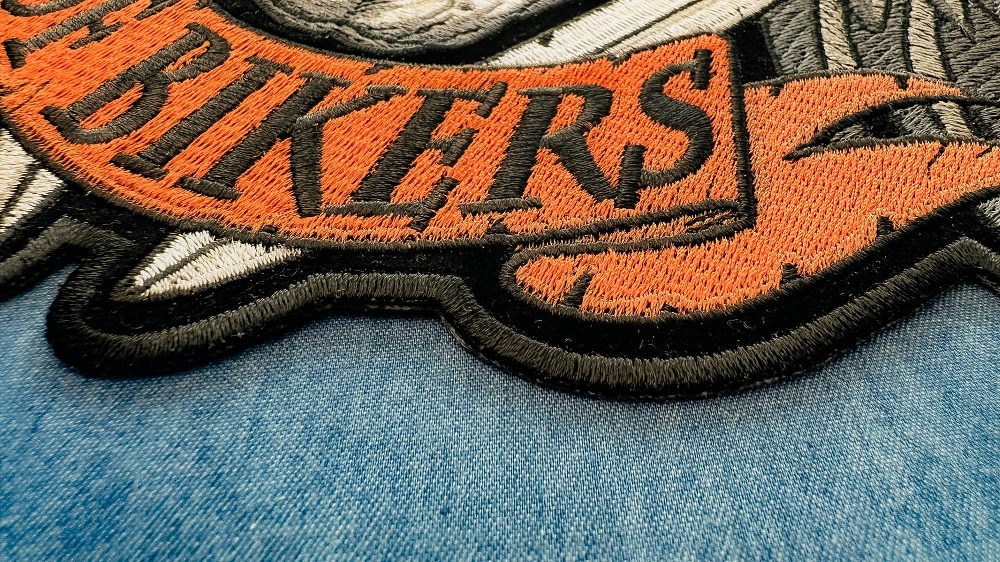 Brotherhood of Bikers Respect and Loyalty Skull Patch, Large Skull ...