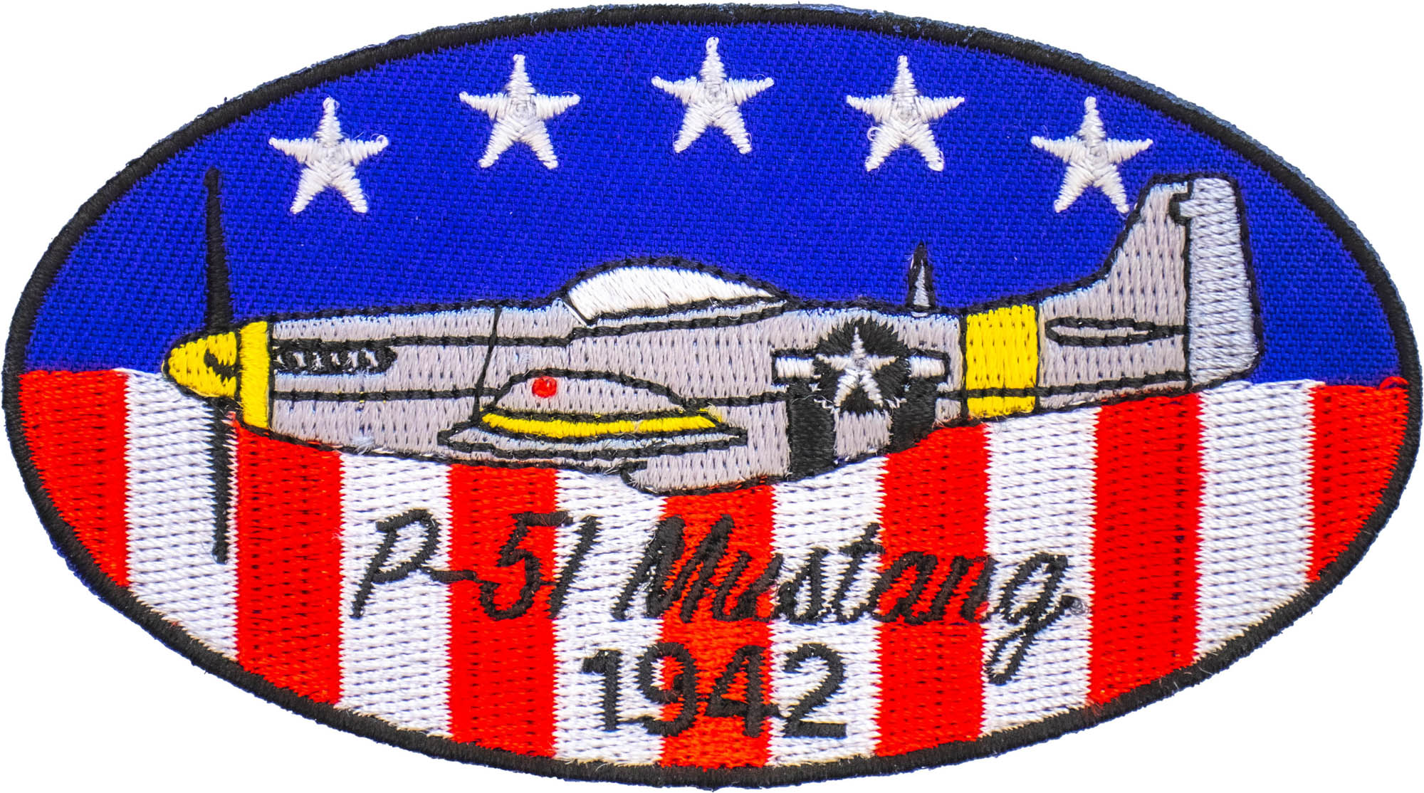 P-51 Mustang 1942 Patch by Ivamis Patches