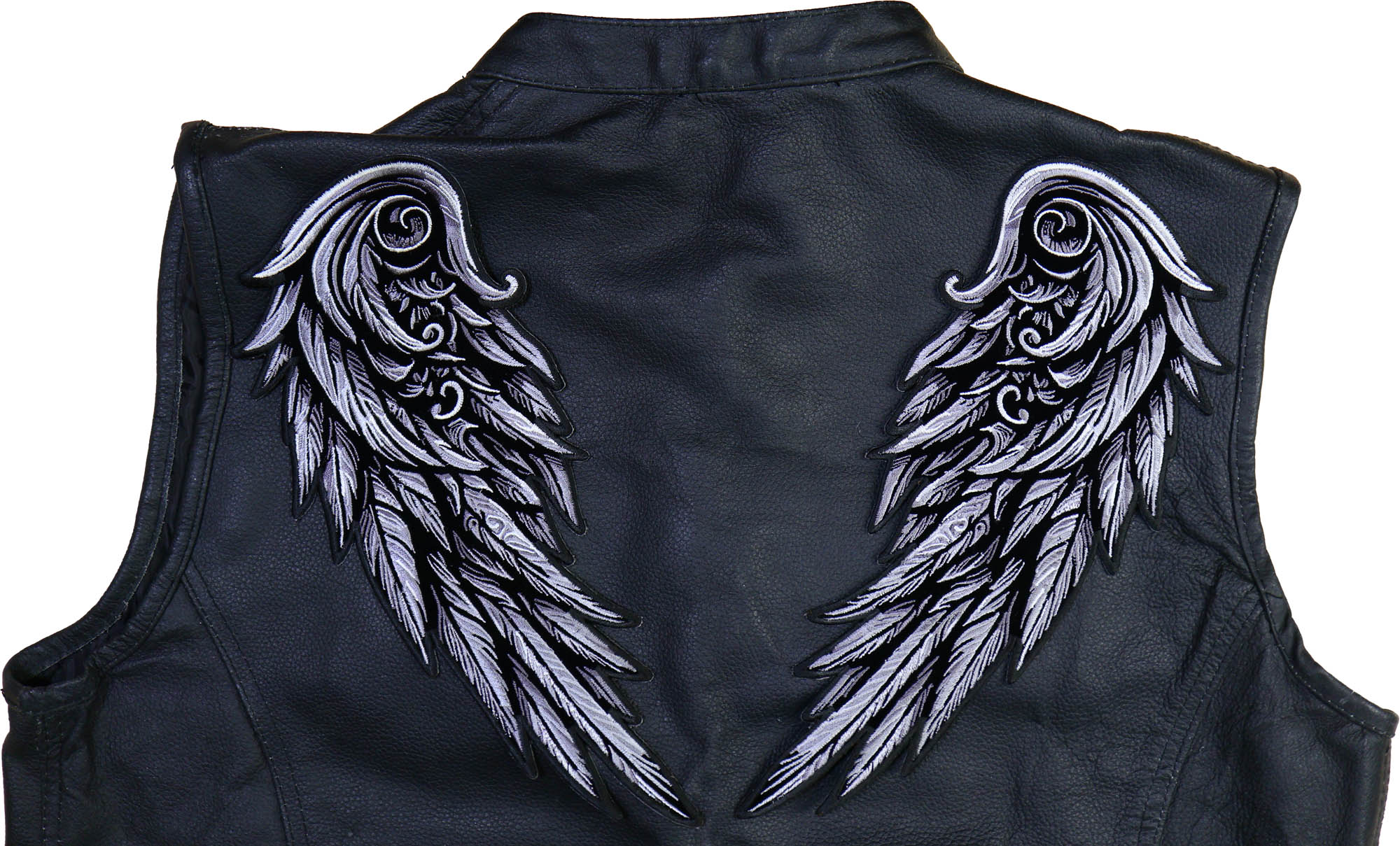 Silver Angel Wings Patch by Ivamis Patches