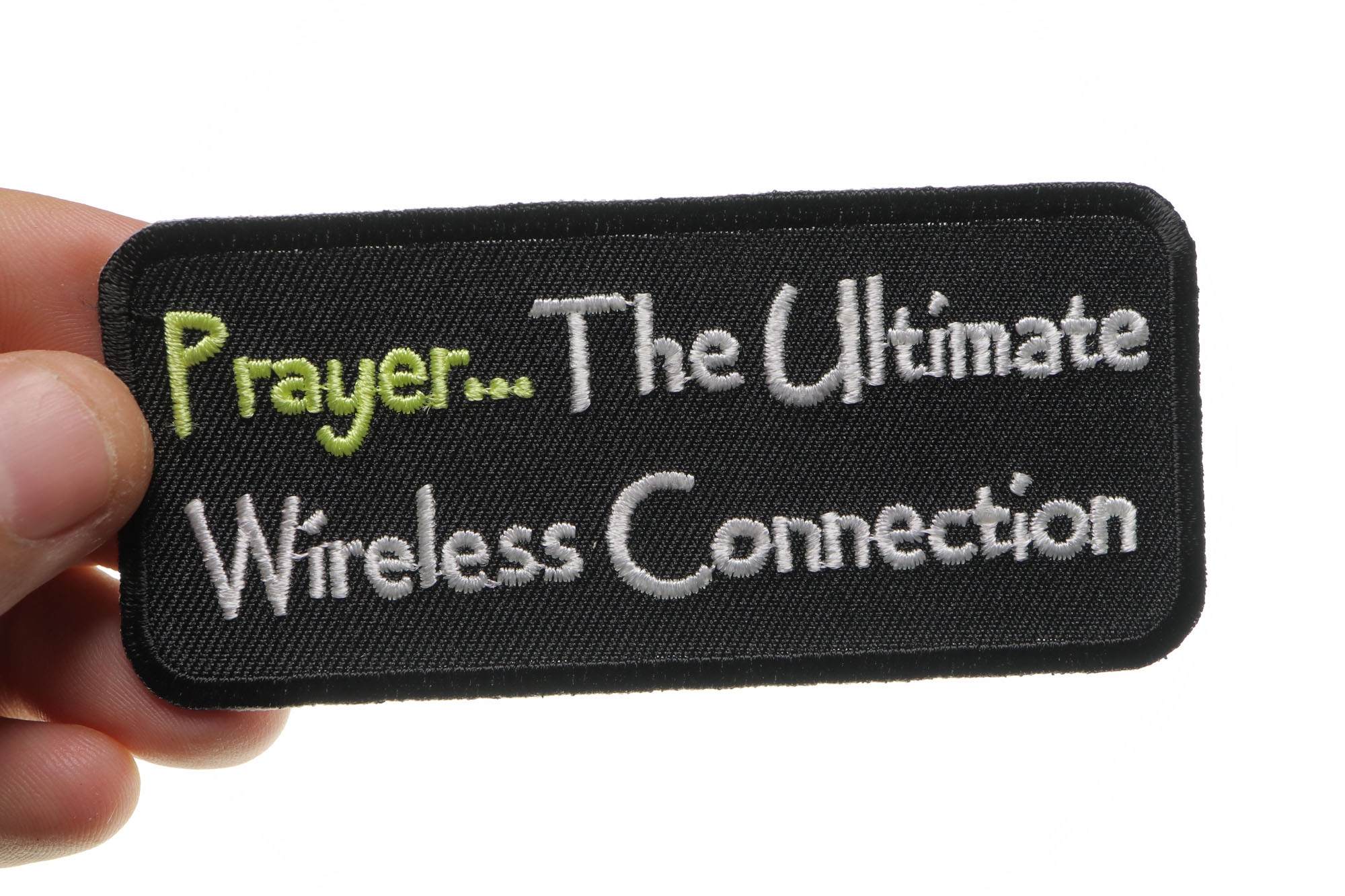 Prayer The Ultimate Wireless Connection Patch | Christian Patches ...