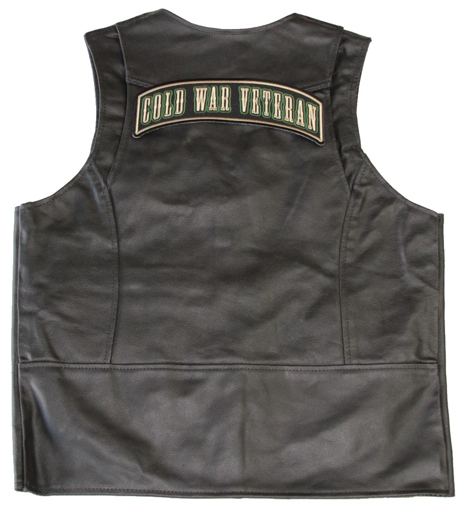 Cold War Veteran Large Rocker Patch | US Military Veteran Patches by ...