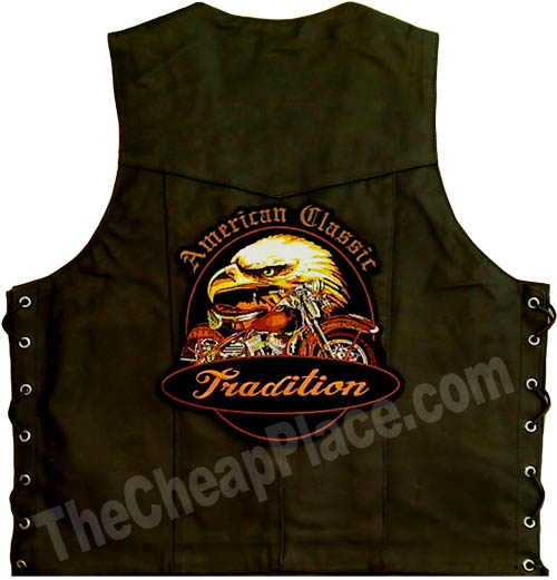 Eagle Motorcycle Large Back Patch For Leather Jackets And Biker Vests ...