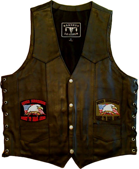 Never Surrender Black 2nd Amendment Patch | US Military Veteran Patches ...