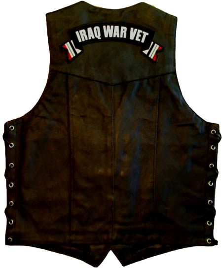 Iraq War Vet Patch, Large Rocker Patches by Ivamis Patches