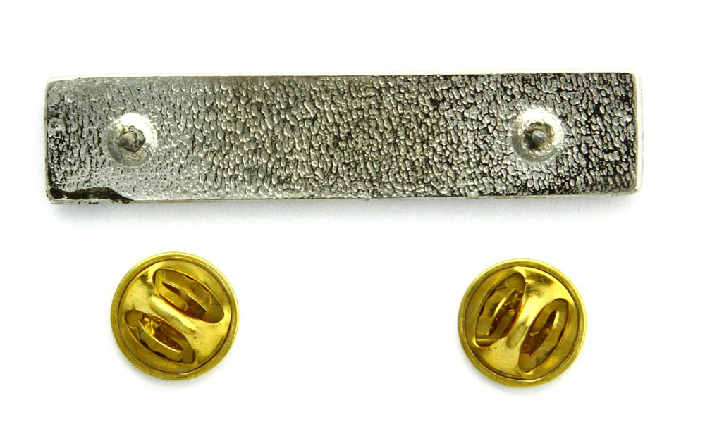 Sgt At Arms Pin Silver Plated | Rank Pins - TheCheapPlace