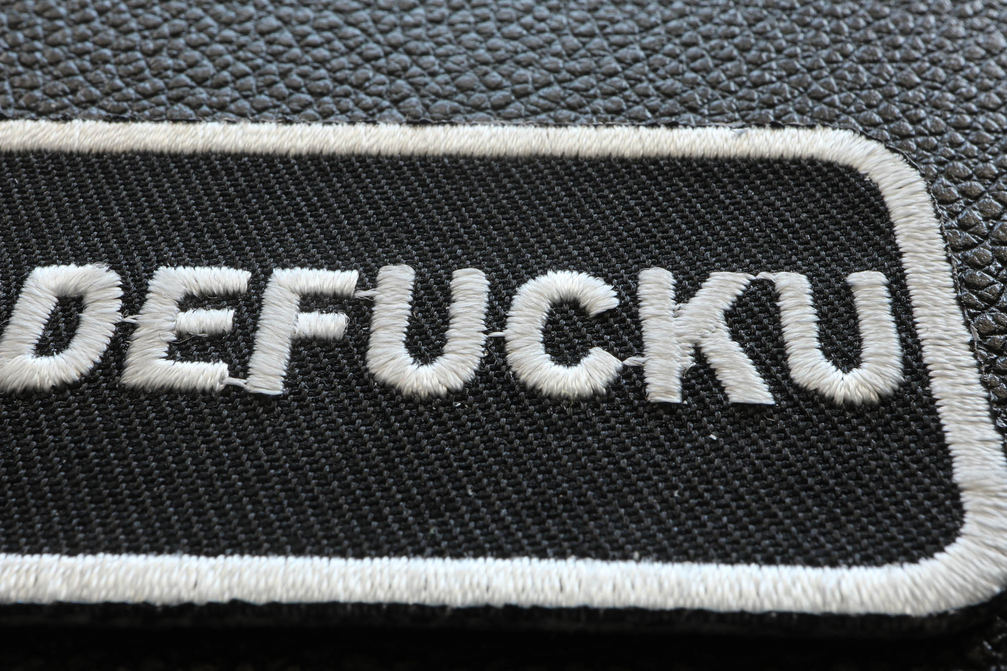 Abcdefucku Patch, Funny Patches for Adults by Ivamis Patches