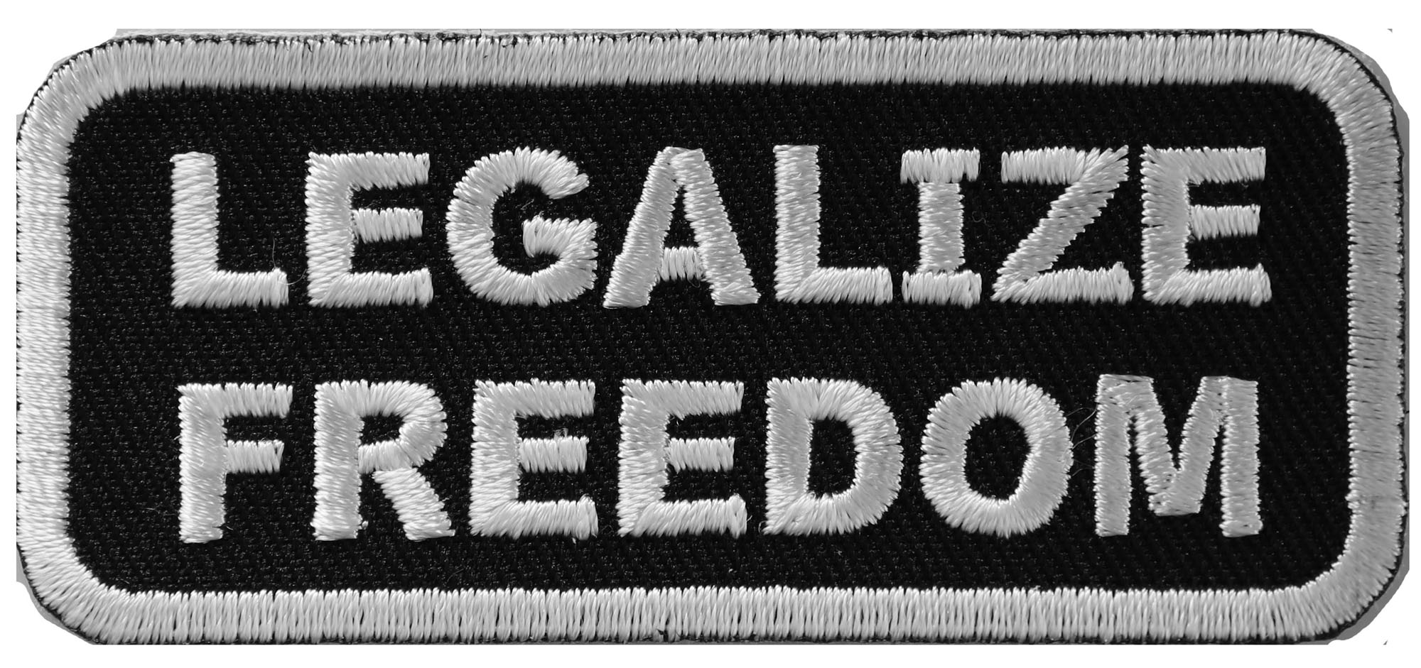 Legalize Freedom Patch | Embroidered Patches by Ivamis Patches