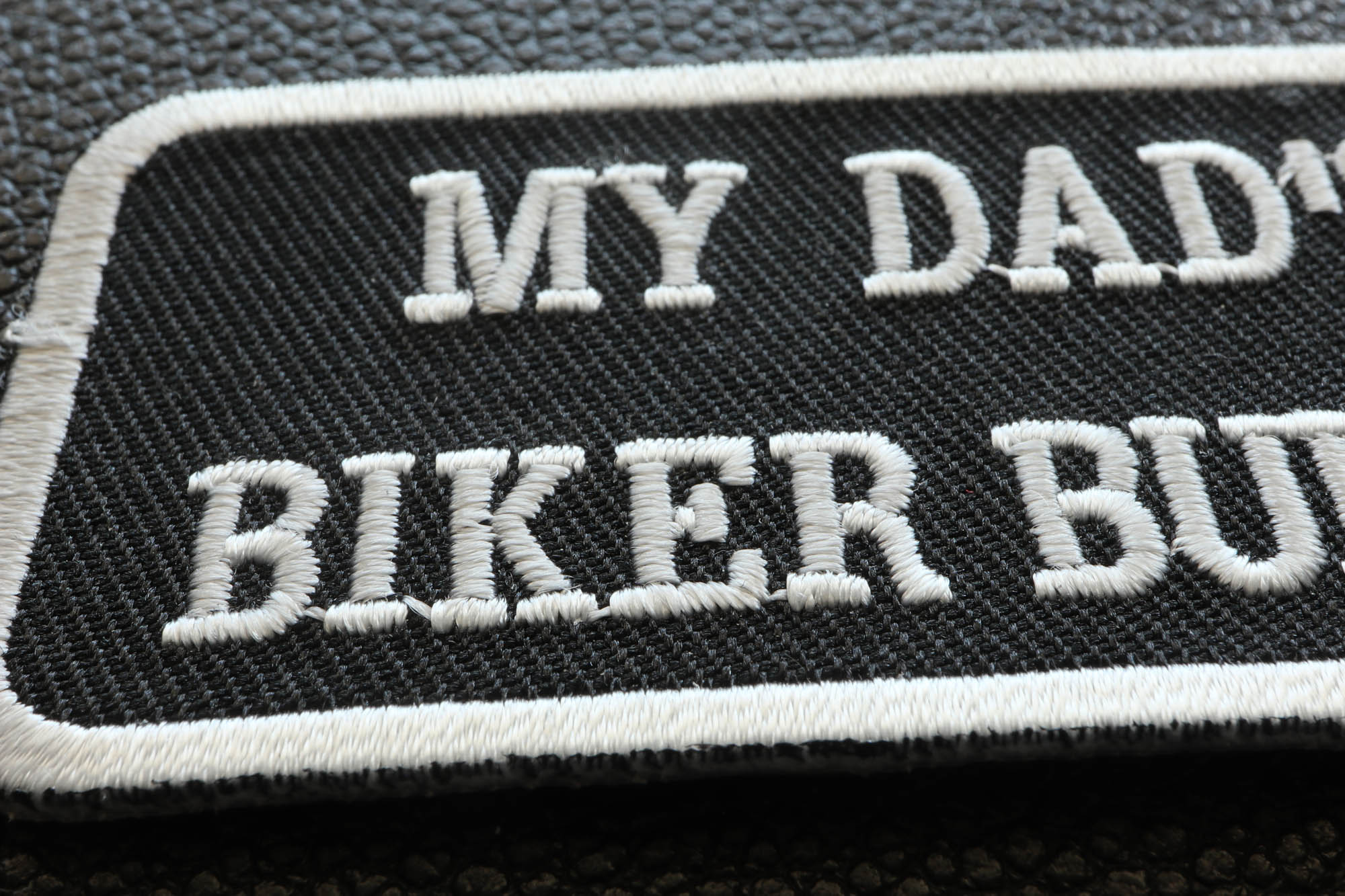 My Dad's Biker Buddy Patch - Biker Saying Patches by Ivamis Patches