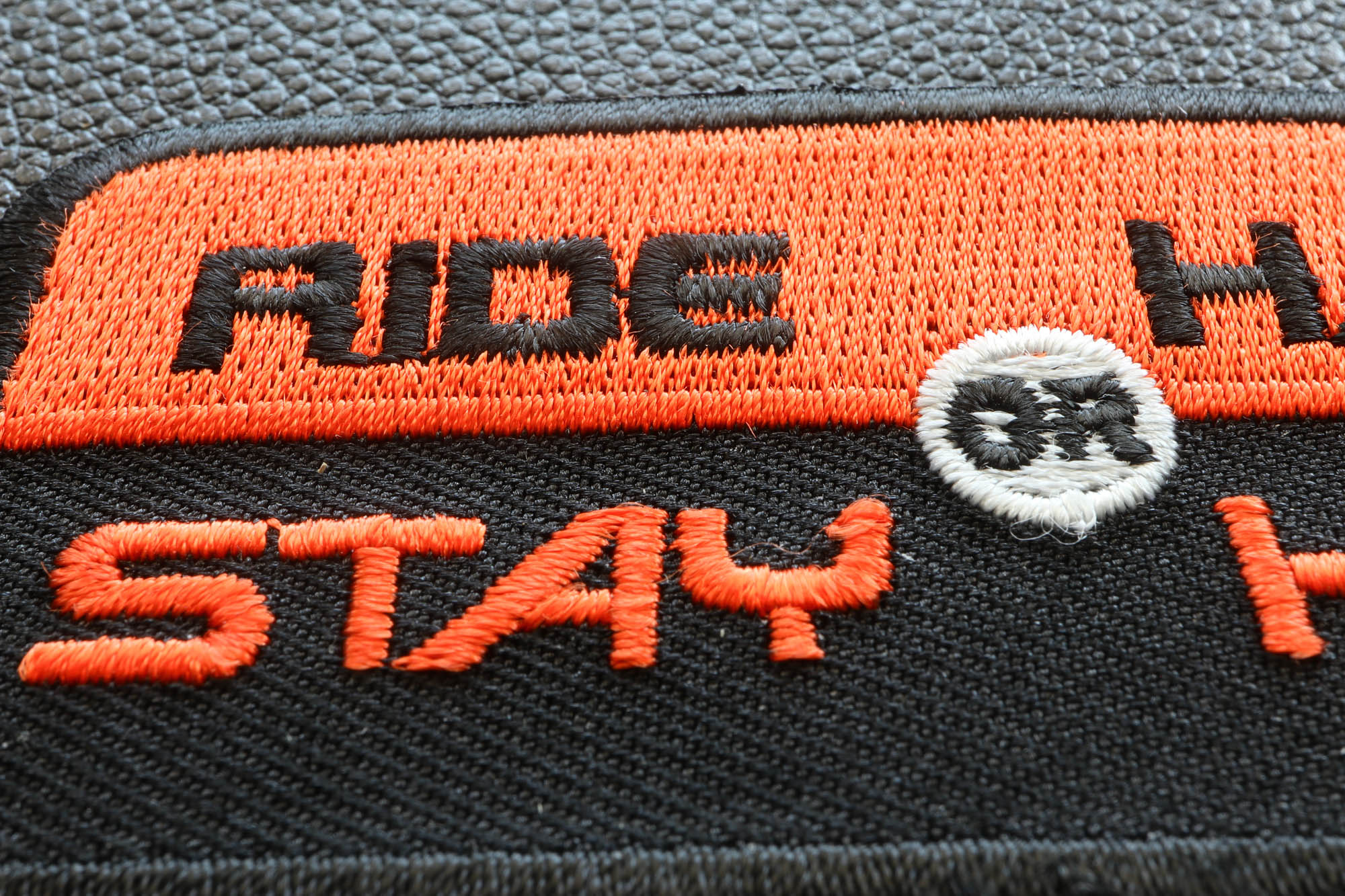 Ride Hard or Stay Home Patch - Biker Saying Patches by Ivamis Patches