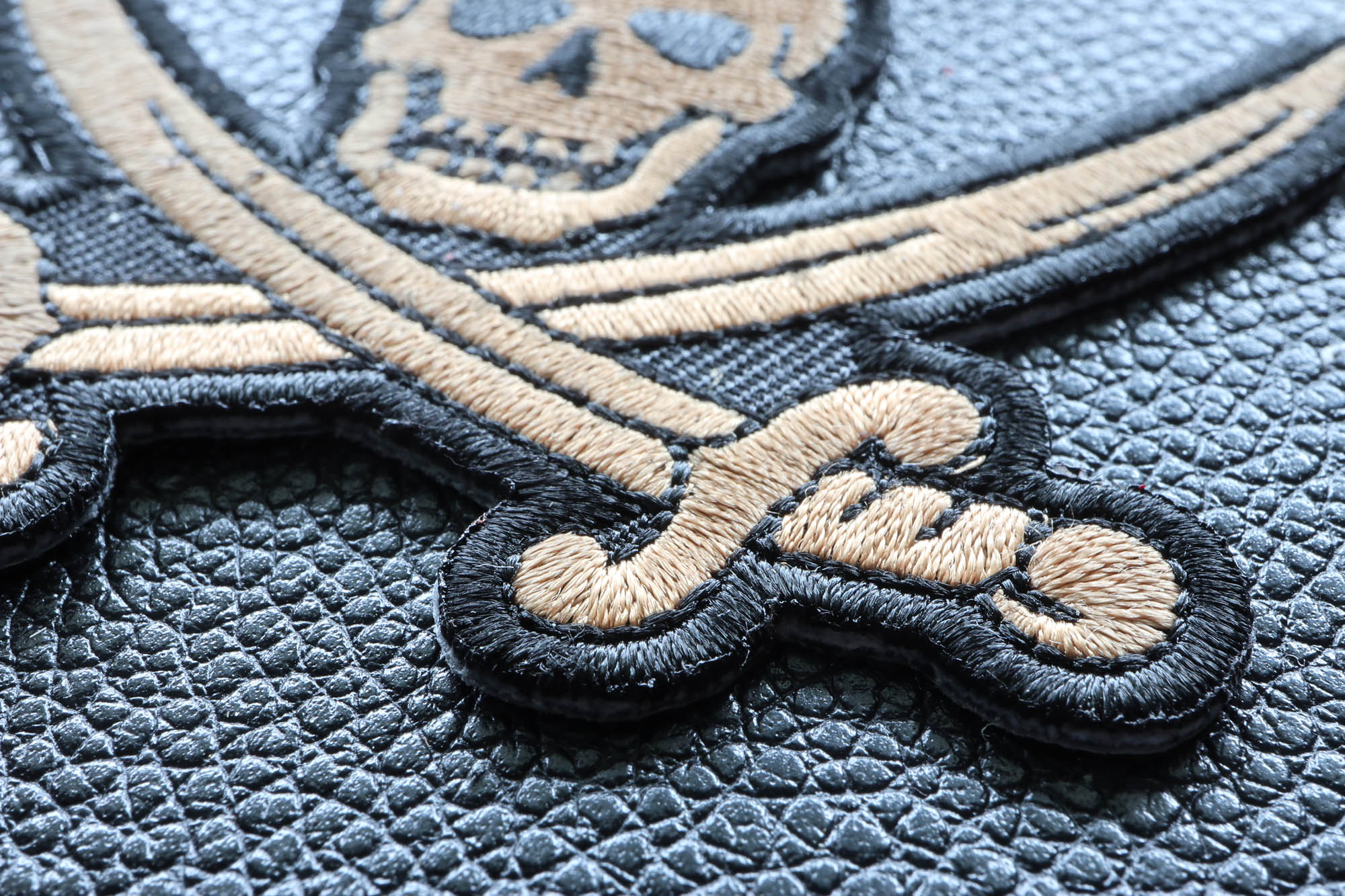 Pirate Sword Skull Patch, Skull Patches by Ivamis Patches