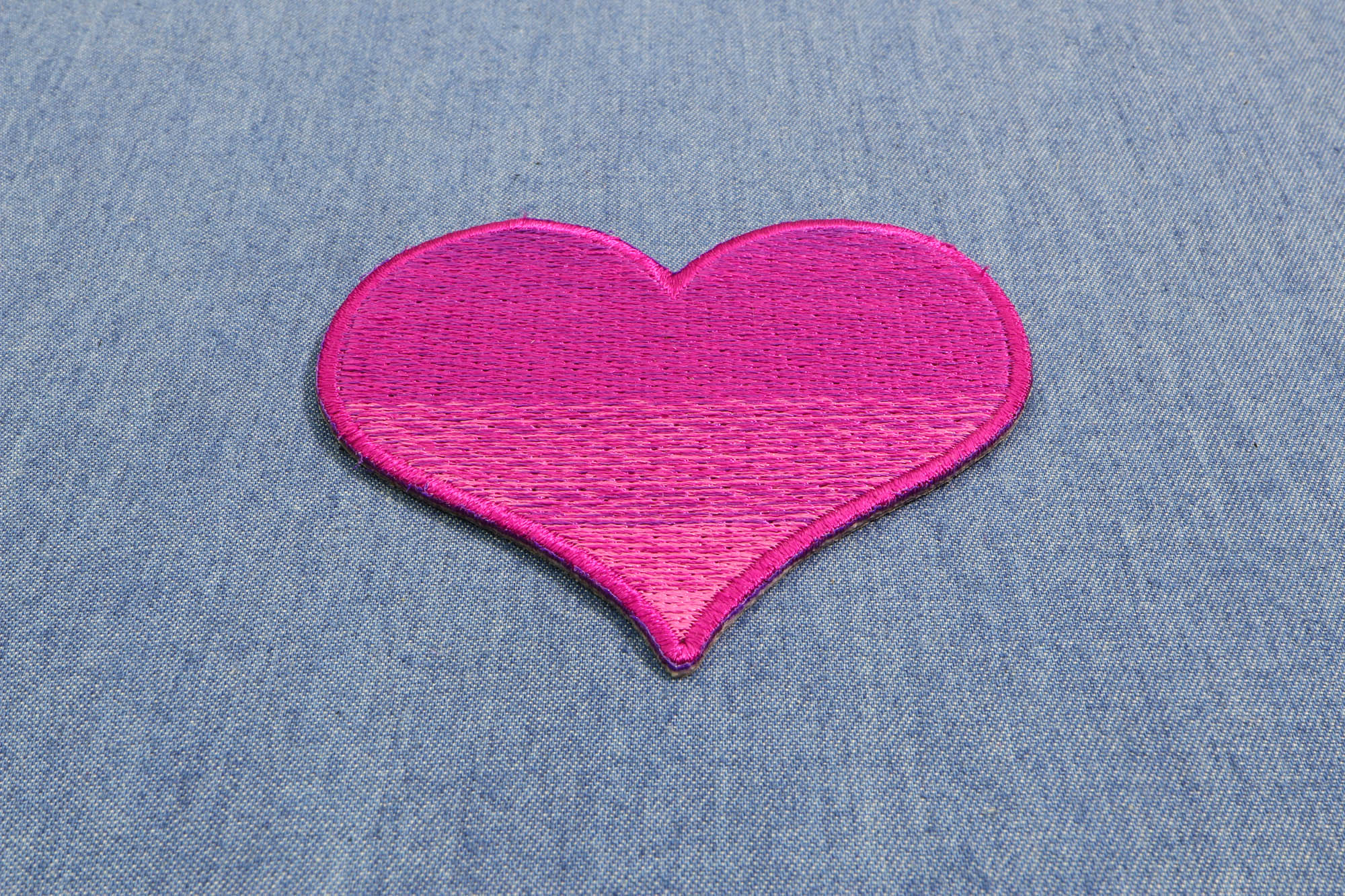 Pink Heart Patch | Embroidered Patches by Ivamis Patches