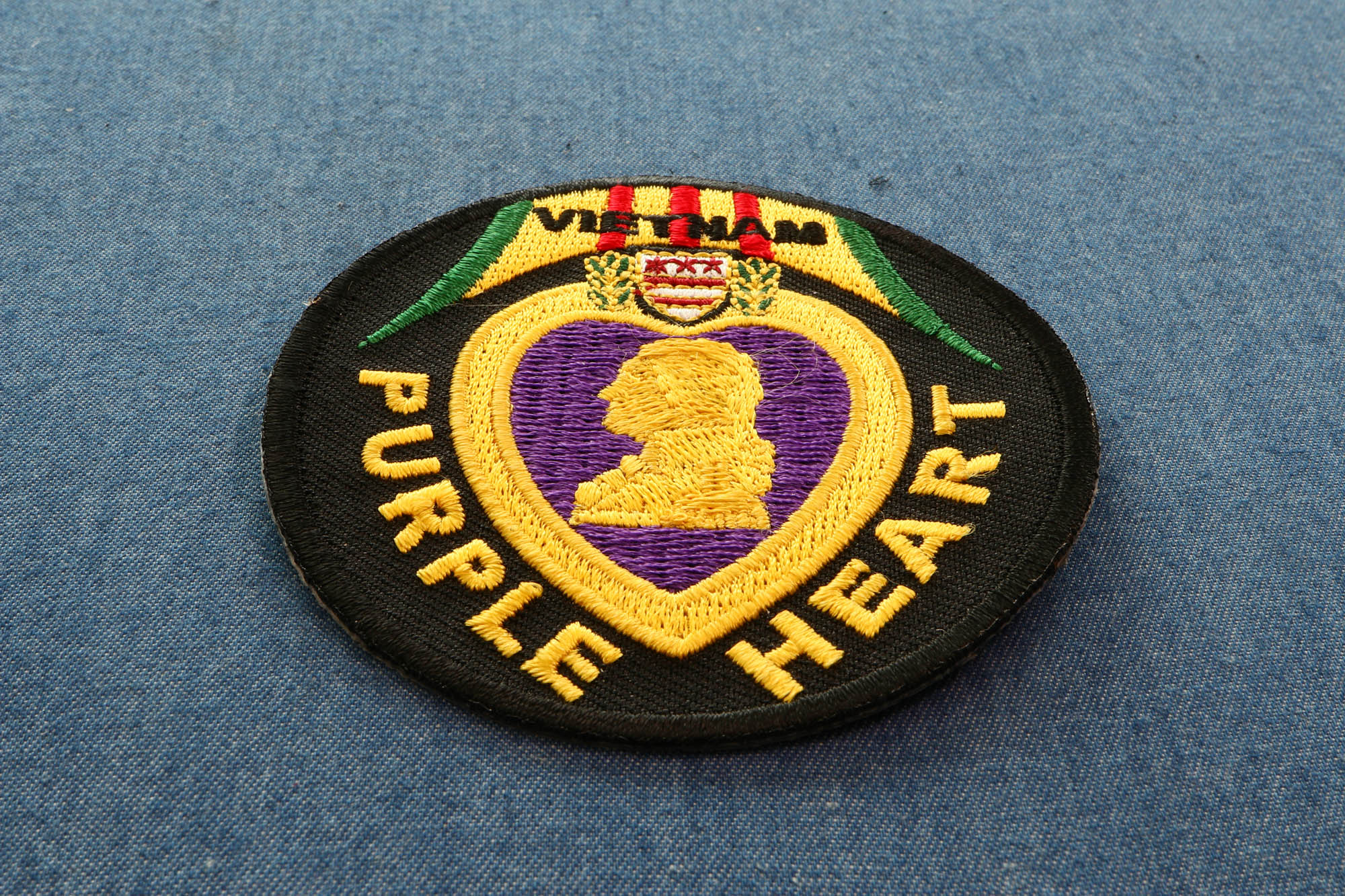 Vietnam Purple Heart Patch | US Military Vietnam Veteran Patches by ...