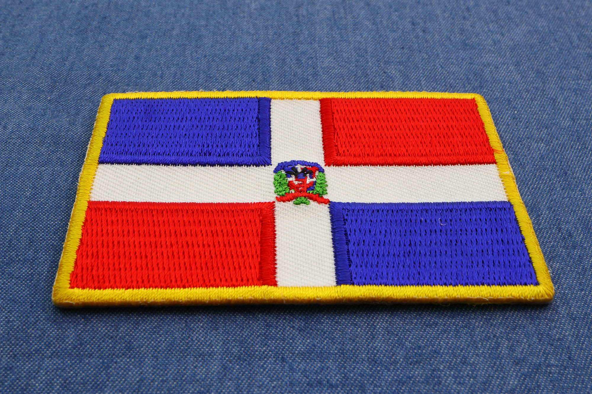 Iron On Dominican Republic Patch | Embroidered Patches by Ivamis Patches
