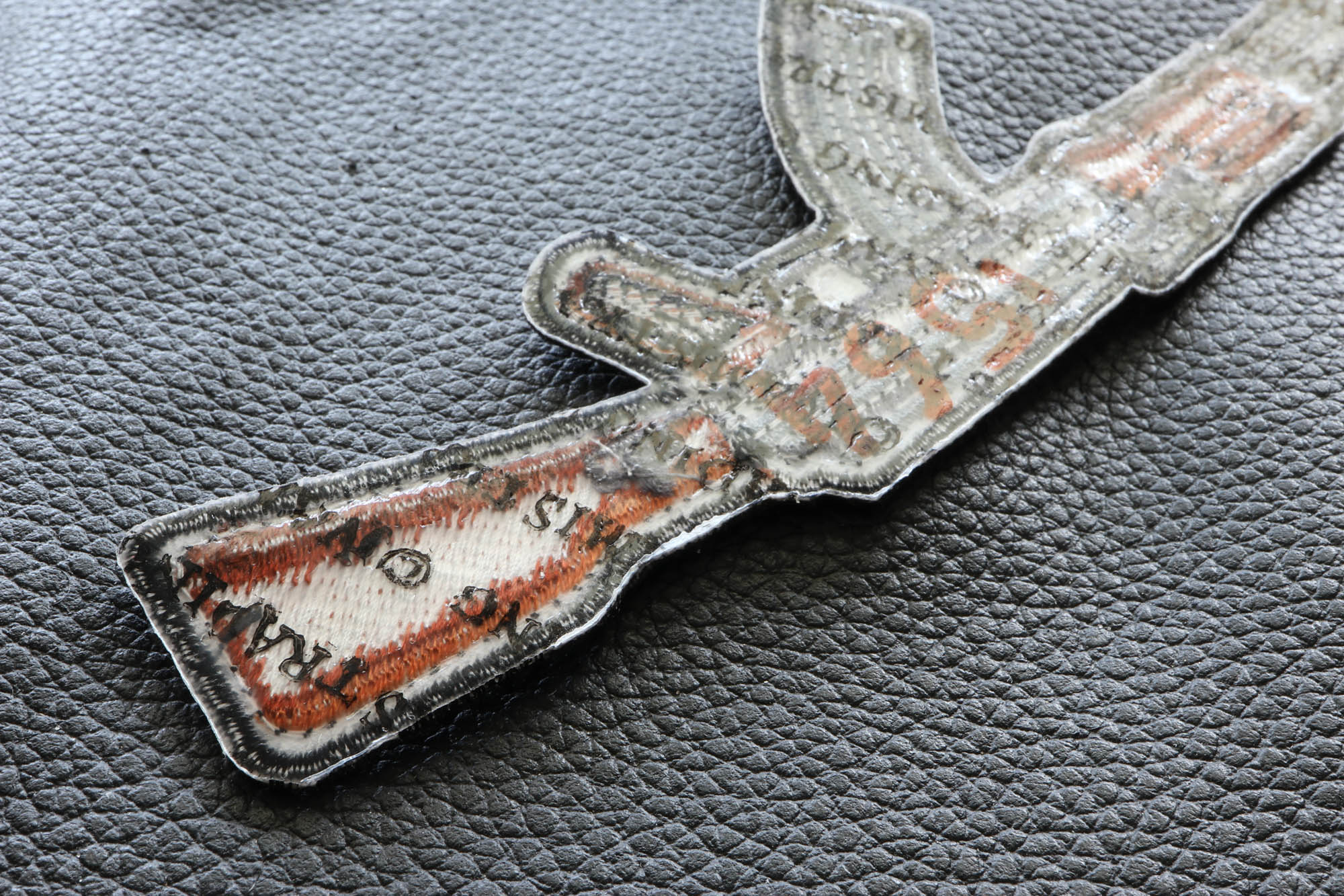 AK-47 Embroidered Gun Patch Points Right | Embroidered Patches by ...