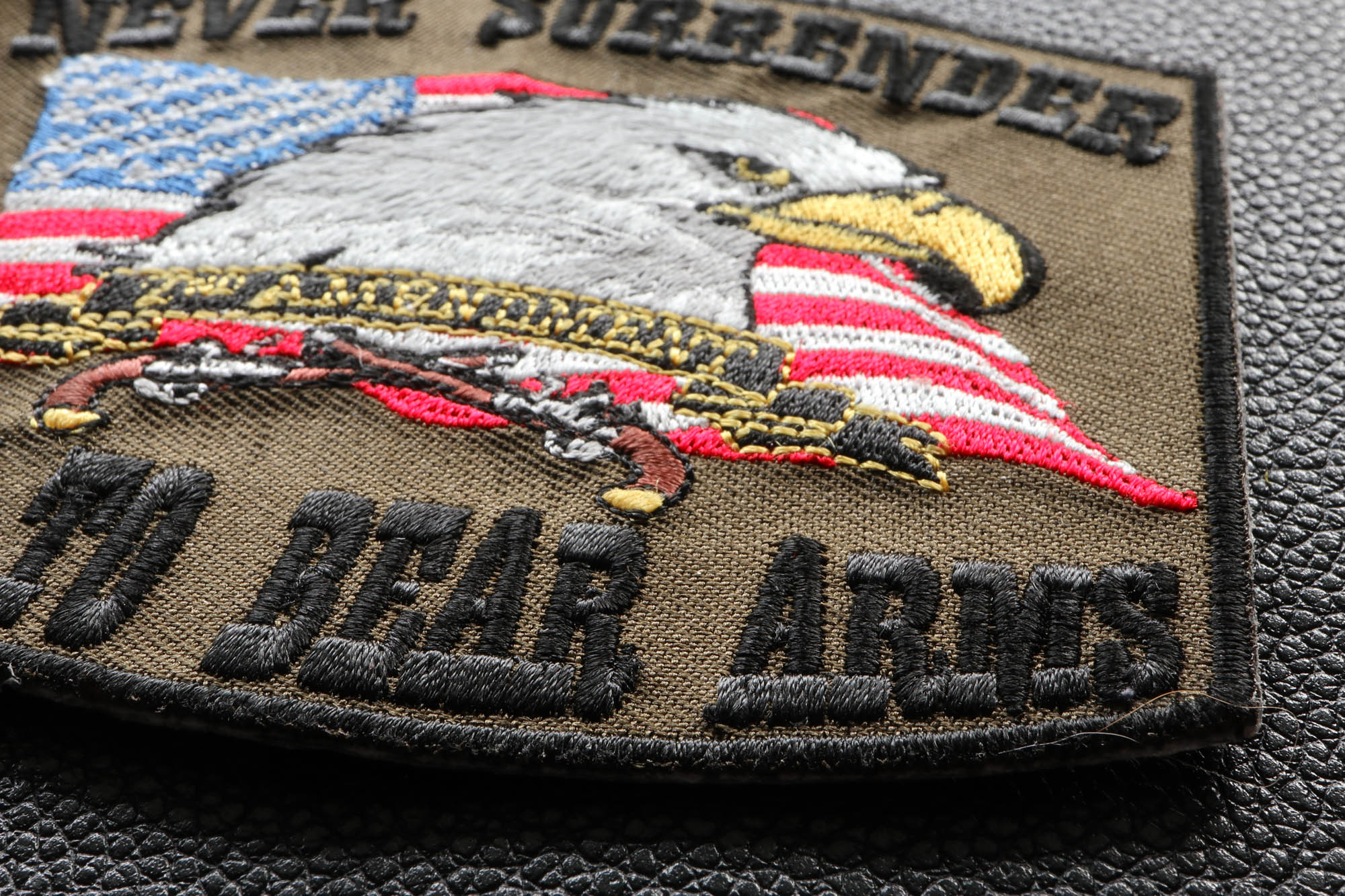 2nd Amendment Patch - Never Surrender - 2nd Amendment Patches by Ivamis ...