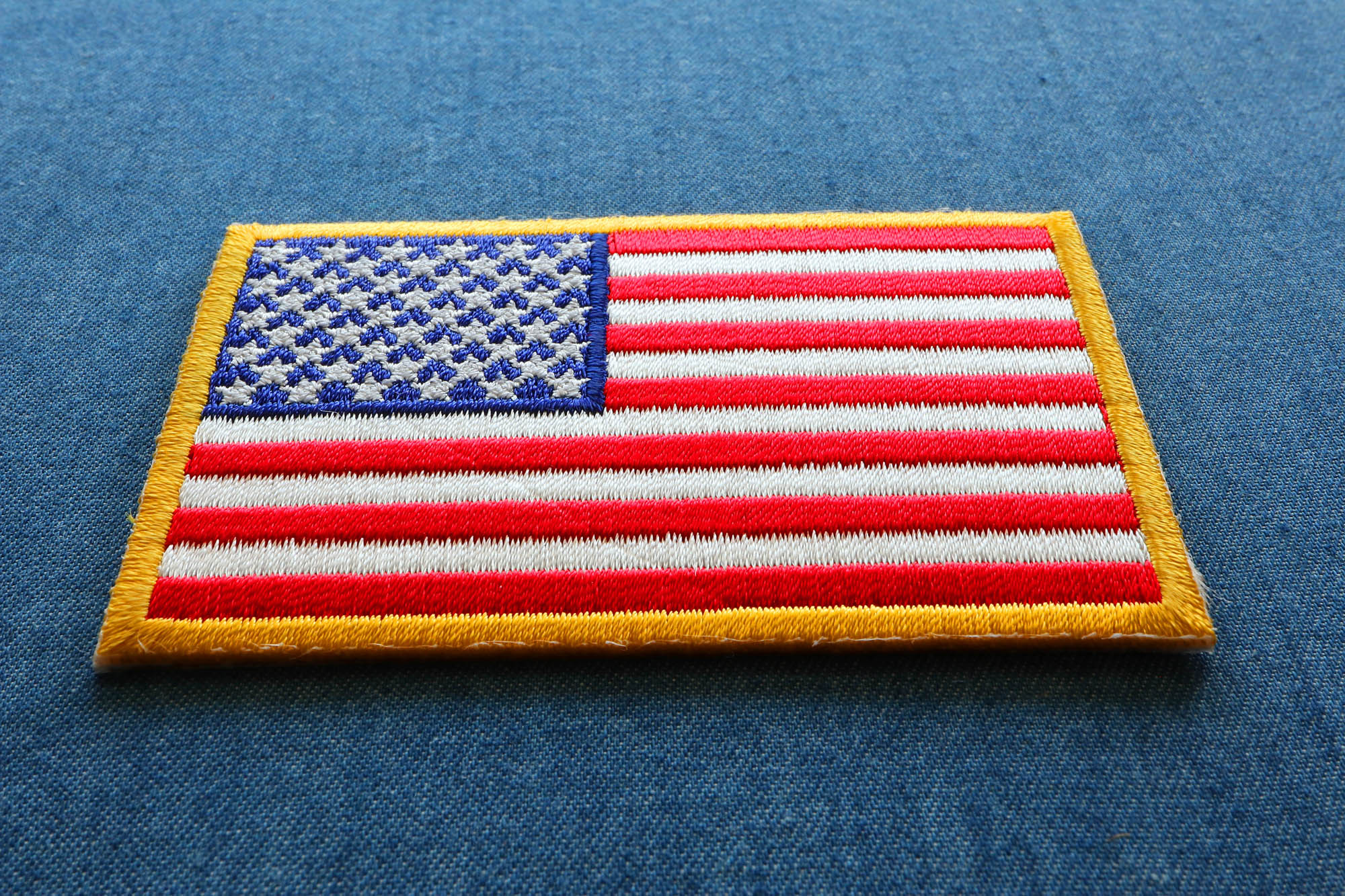 Iron On Small American Flag Patch | Embroidered Patches by Ivamis Patches