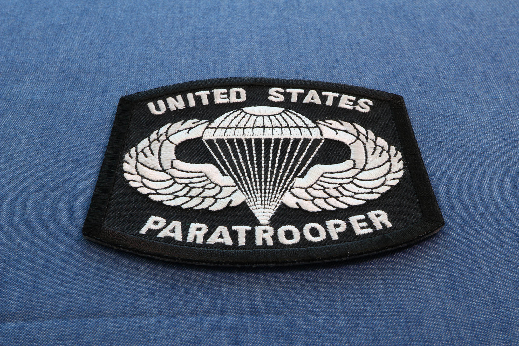 US Paratrooper Patch | US Army Military Veteran Patches by Ivamis Patches