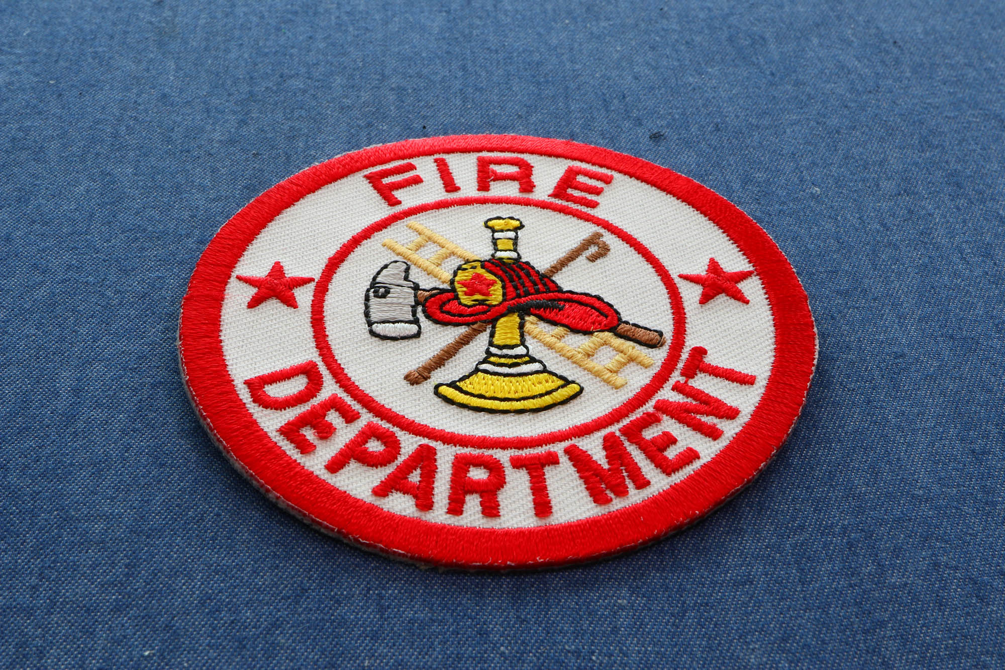 Firemen Patch - Fire Department Sign | Embroidered Patches by Ivamis ...