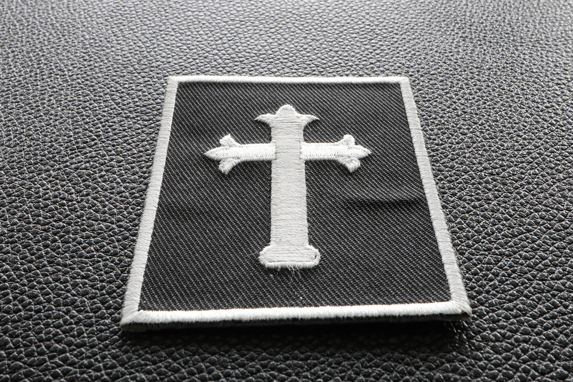 Jesus Cross Patch -Small Rectangular | Embroidered Patches by Ivamis ...