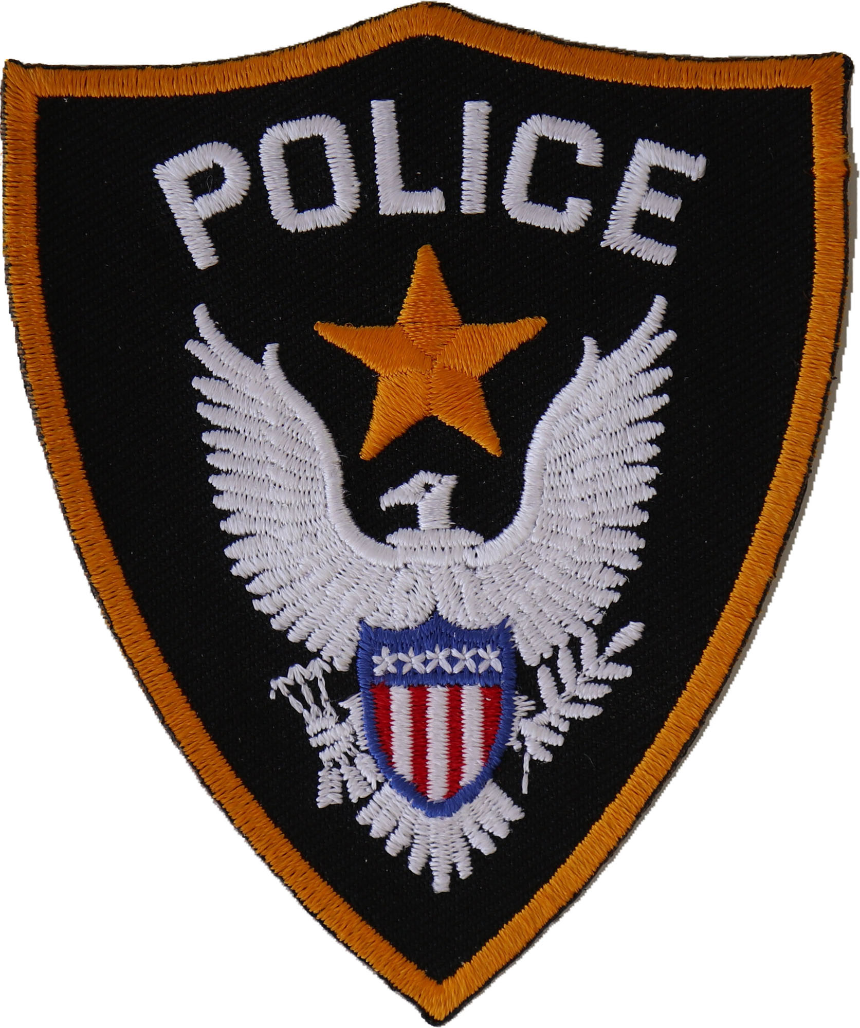 Police Patch - Embroidered Shield | Embroidered Patches by Ivamis Patches