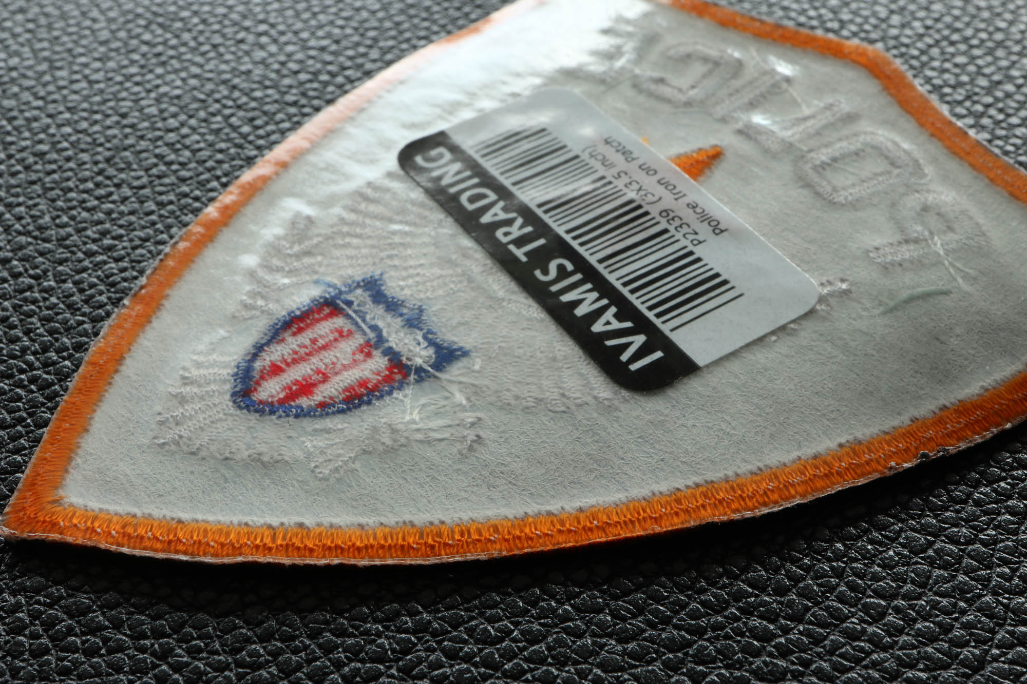 Police Patch - Embroidered Shield | Embroidered Patches by Ivamis Patches