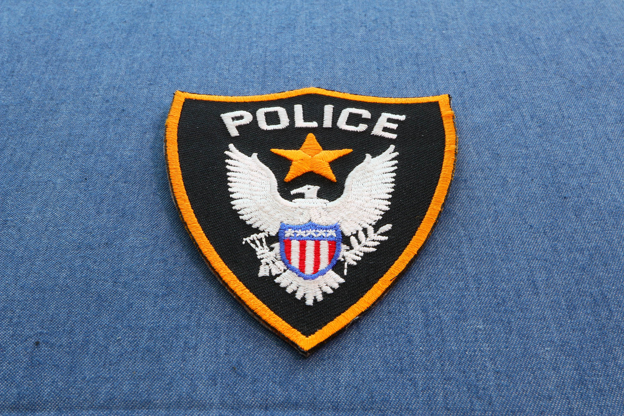 Police Patch - Embroidered Shield | Embroidered Patches by Ivamis Patches