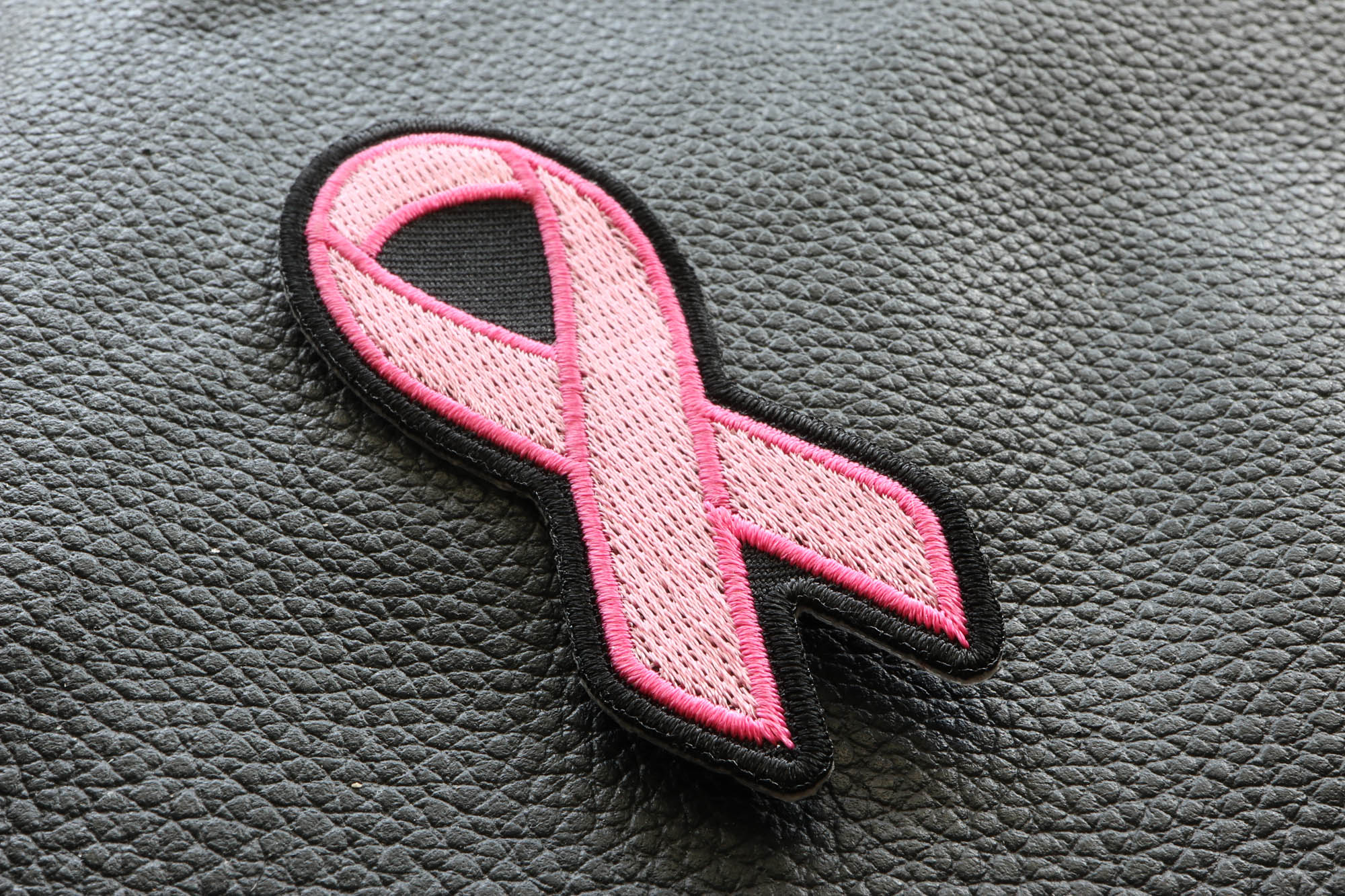 Pink Ribbon Patch -Embroidered Iron On or Sew | Embroidered Patches by ...