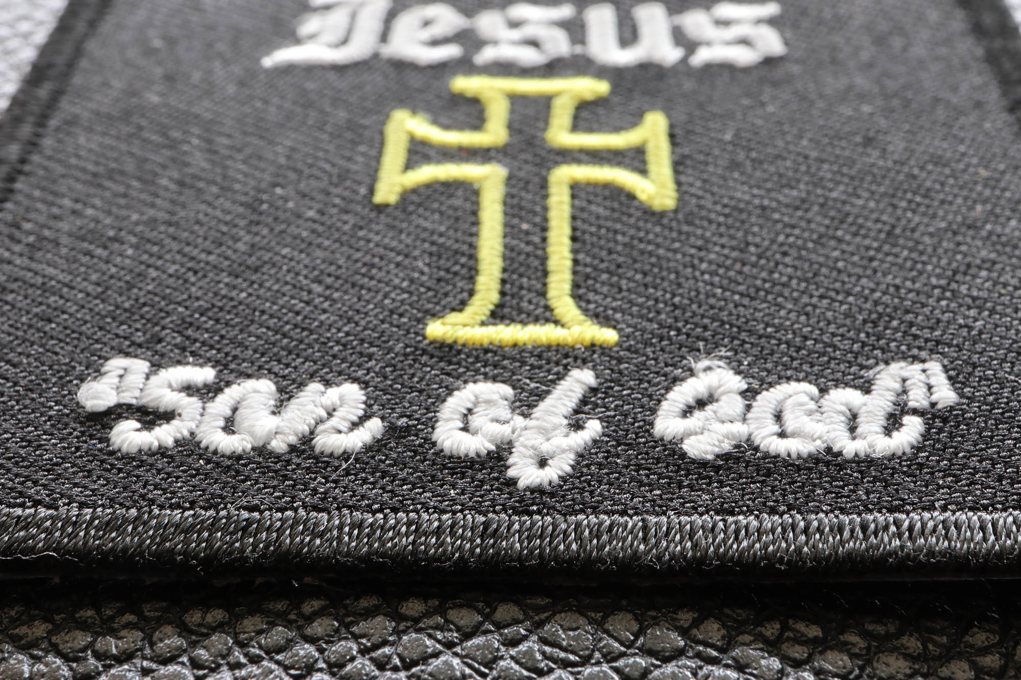 In Memory Of Jesus Son Of God Iron On Christian Patch | Embroidered ...