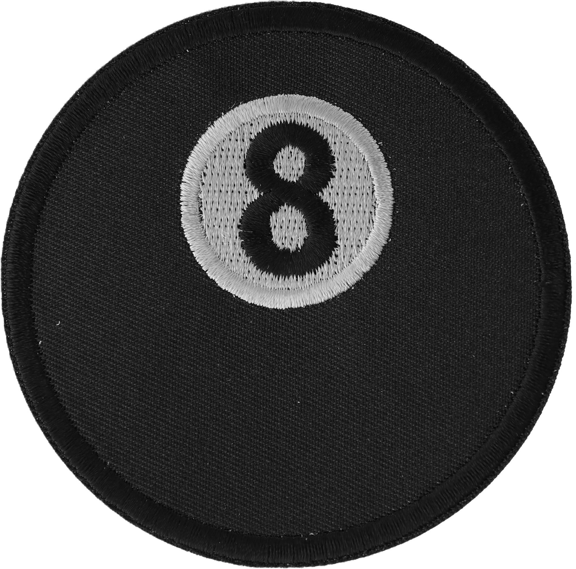 8 Ball Patch - Embroidered Iron On by Ivamis Patches