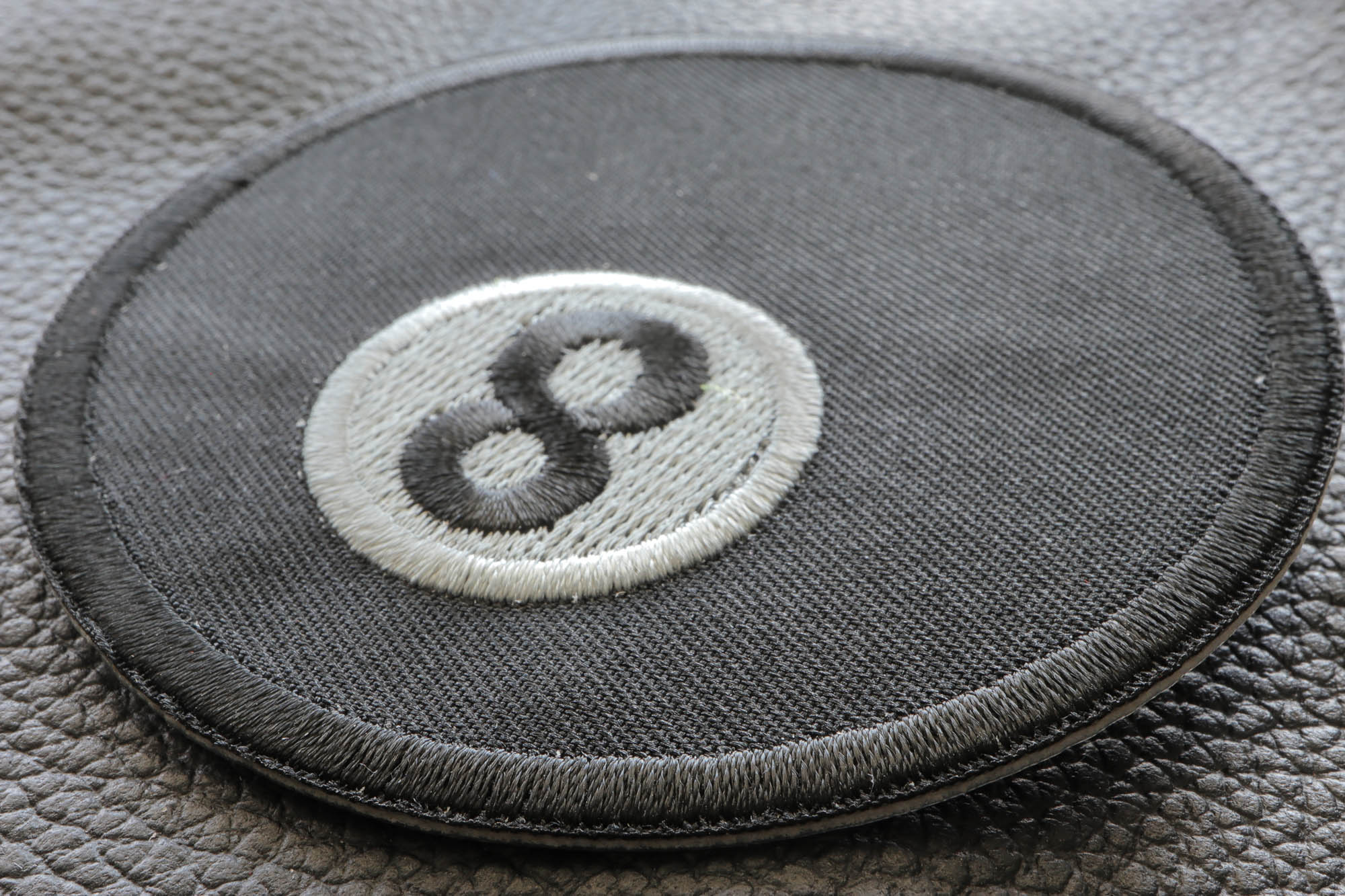 8 Ball Patch - Embroidered Iron On by Ivamis Patches