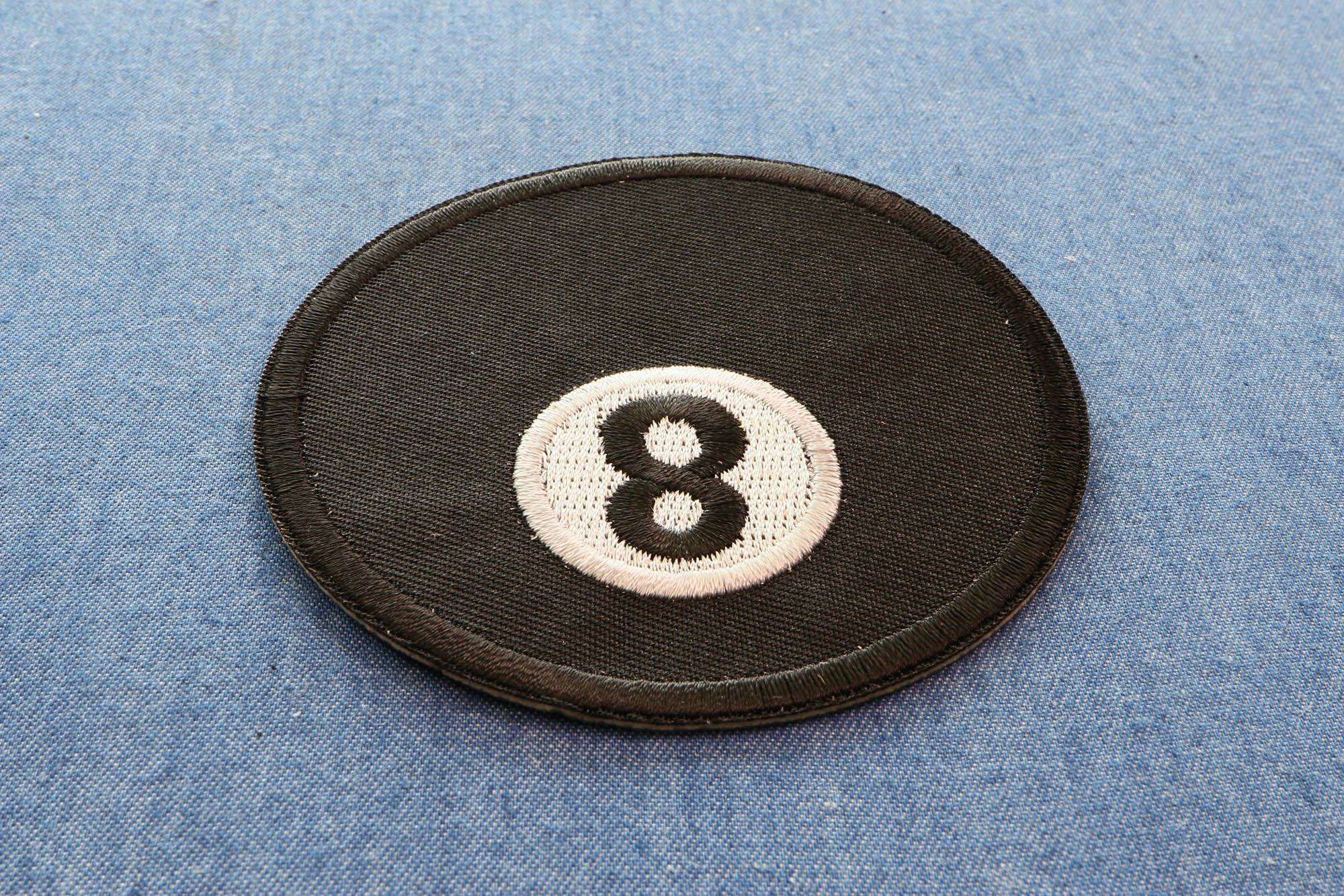 8 Ball Patch - Embroidered Iron On by Ivamis Patches