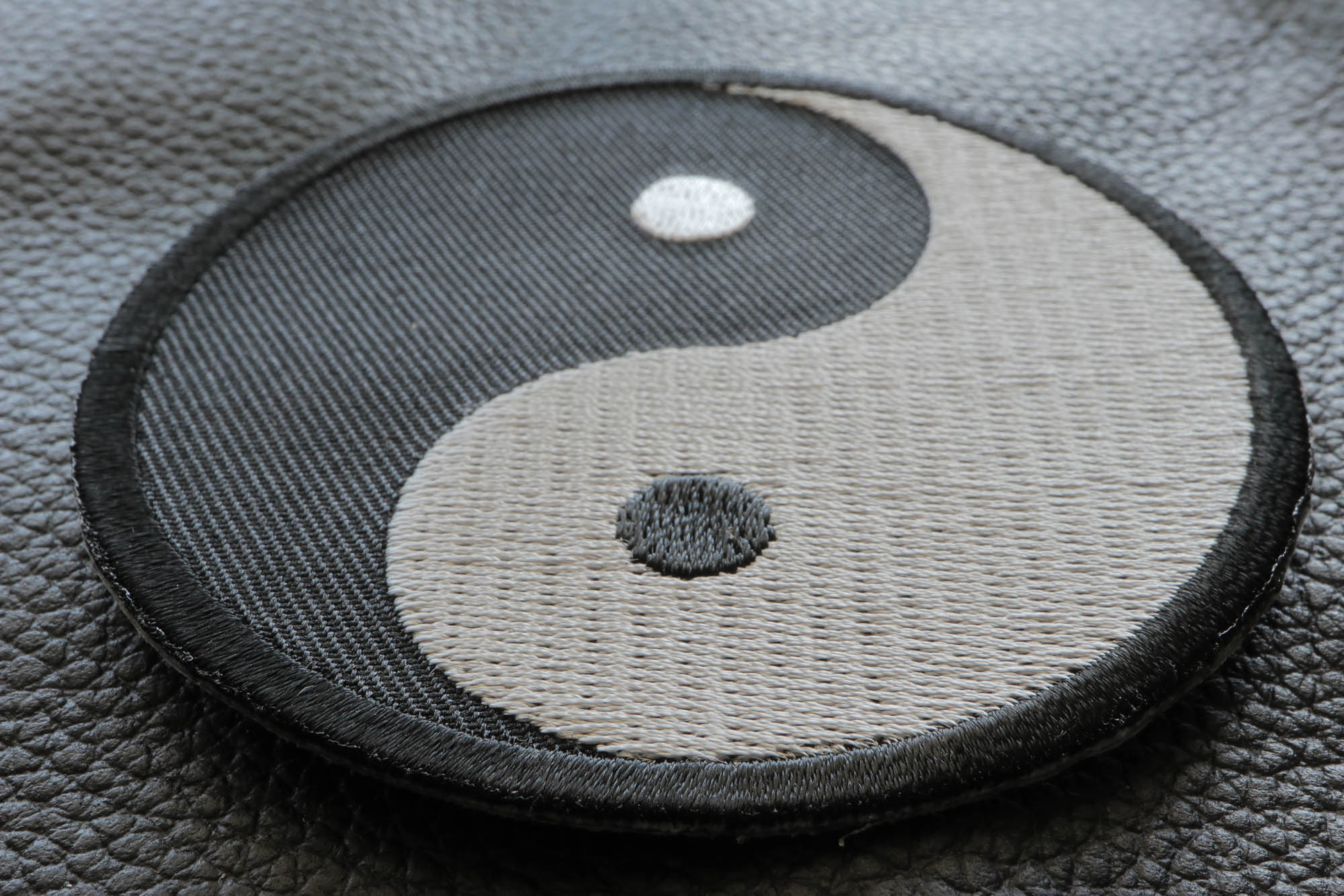 Iron On Ying Yang Patch by Ivamis Patches