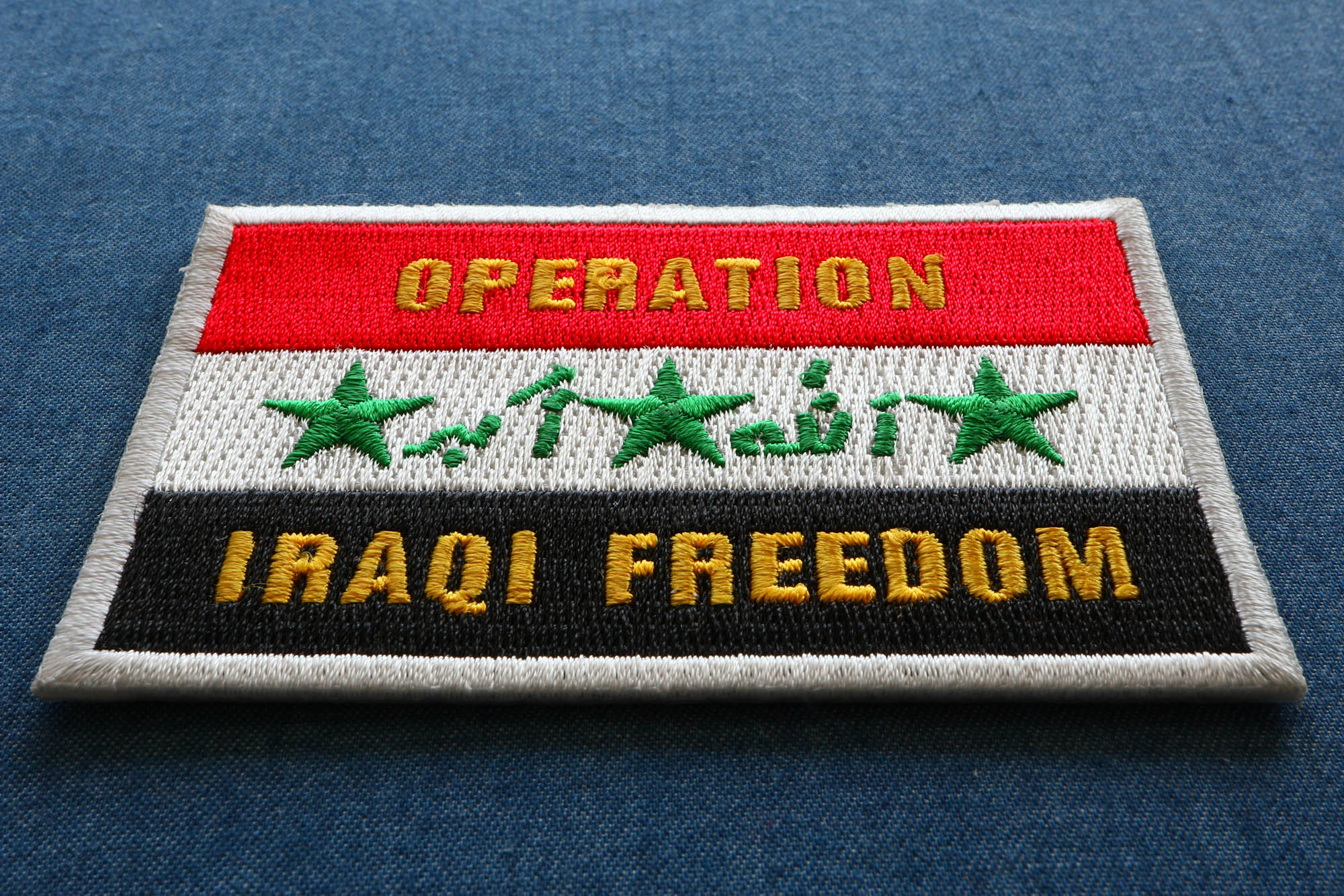 Operation Iraq Freedom Patch | US Iraq War Military Veteran Patches by Ivamis Patches