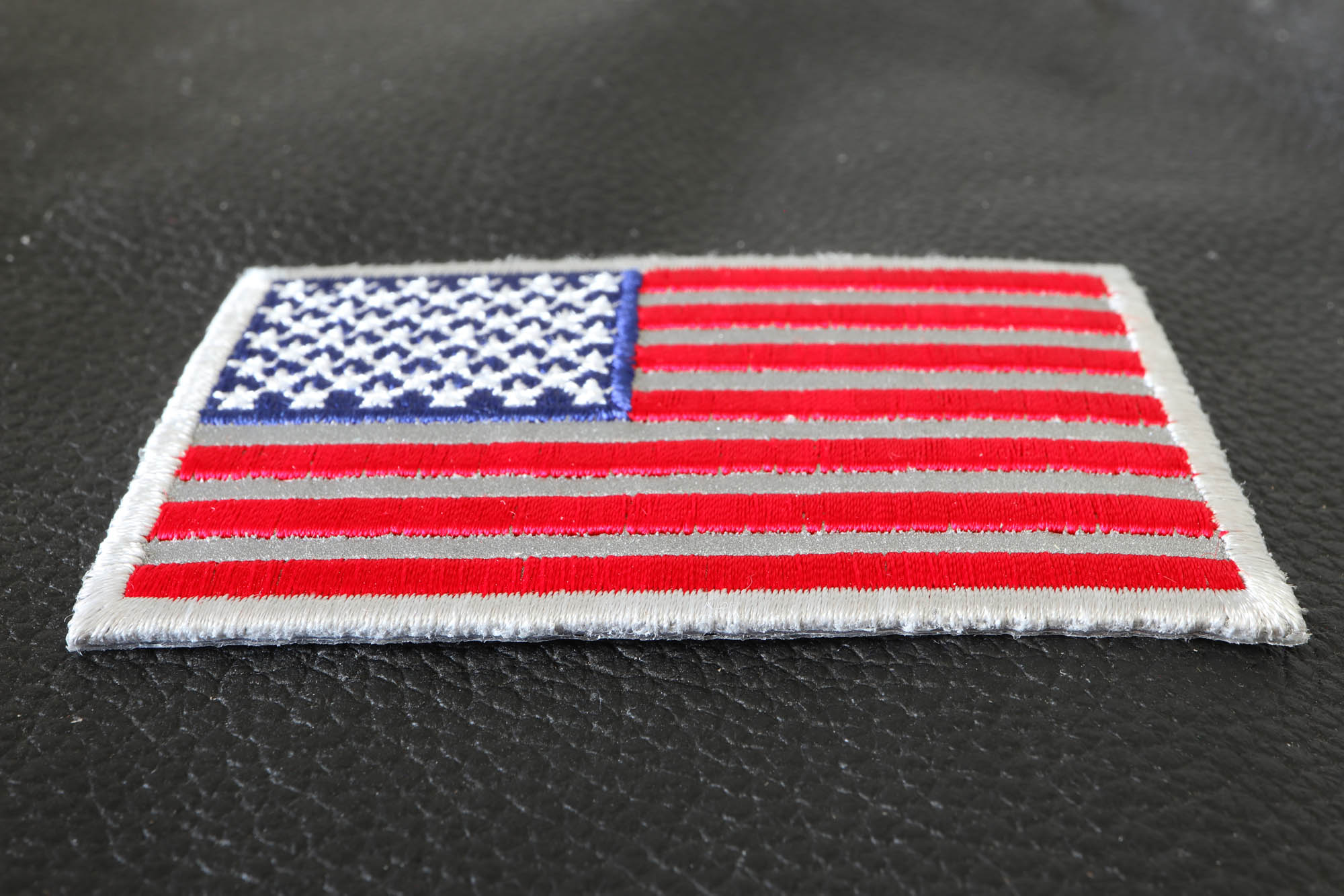 American Flag Reflective Patch | Embroidered Patches by Ivamis Patches