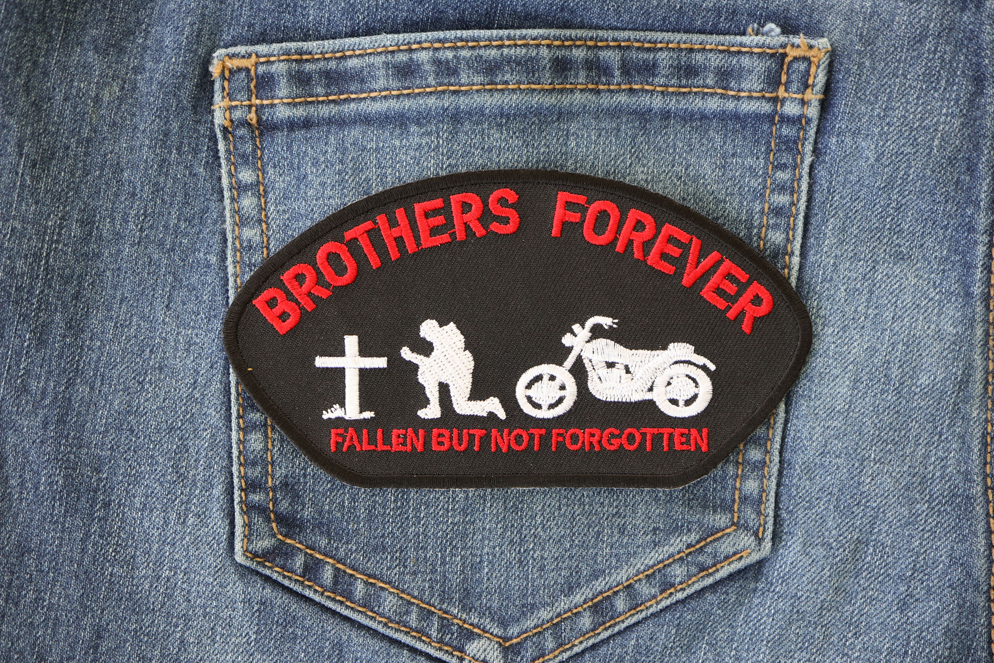 Brothers Forever Biker Cap Patch | US Military Veteran Patches by ...