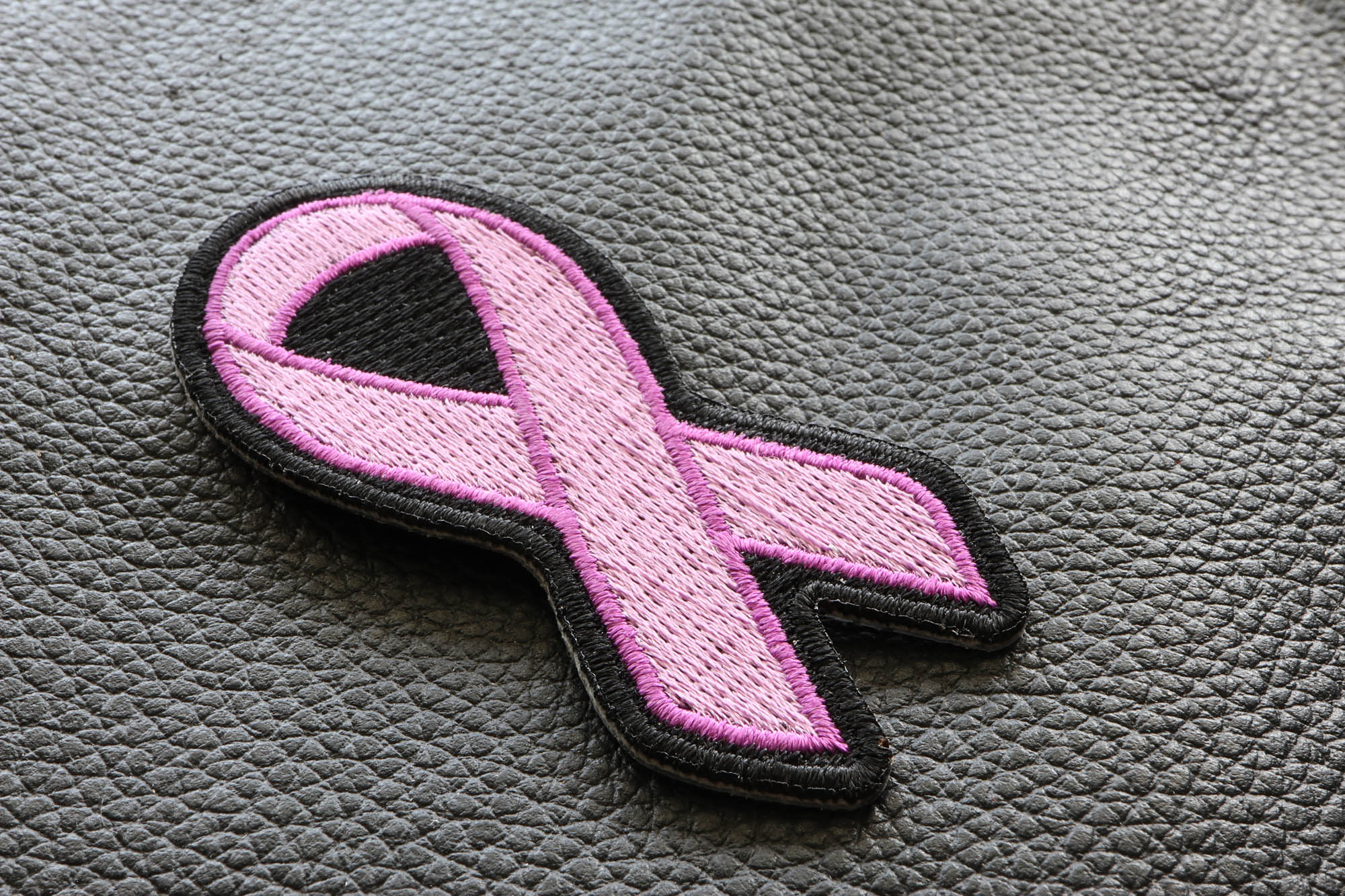 Purple Ribbon Breast Cancer Survivor Iron On Patch | Embroidered ...